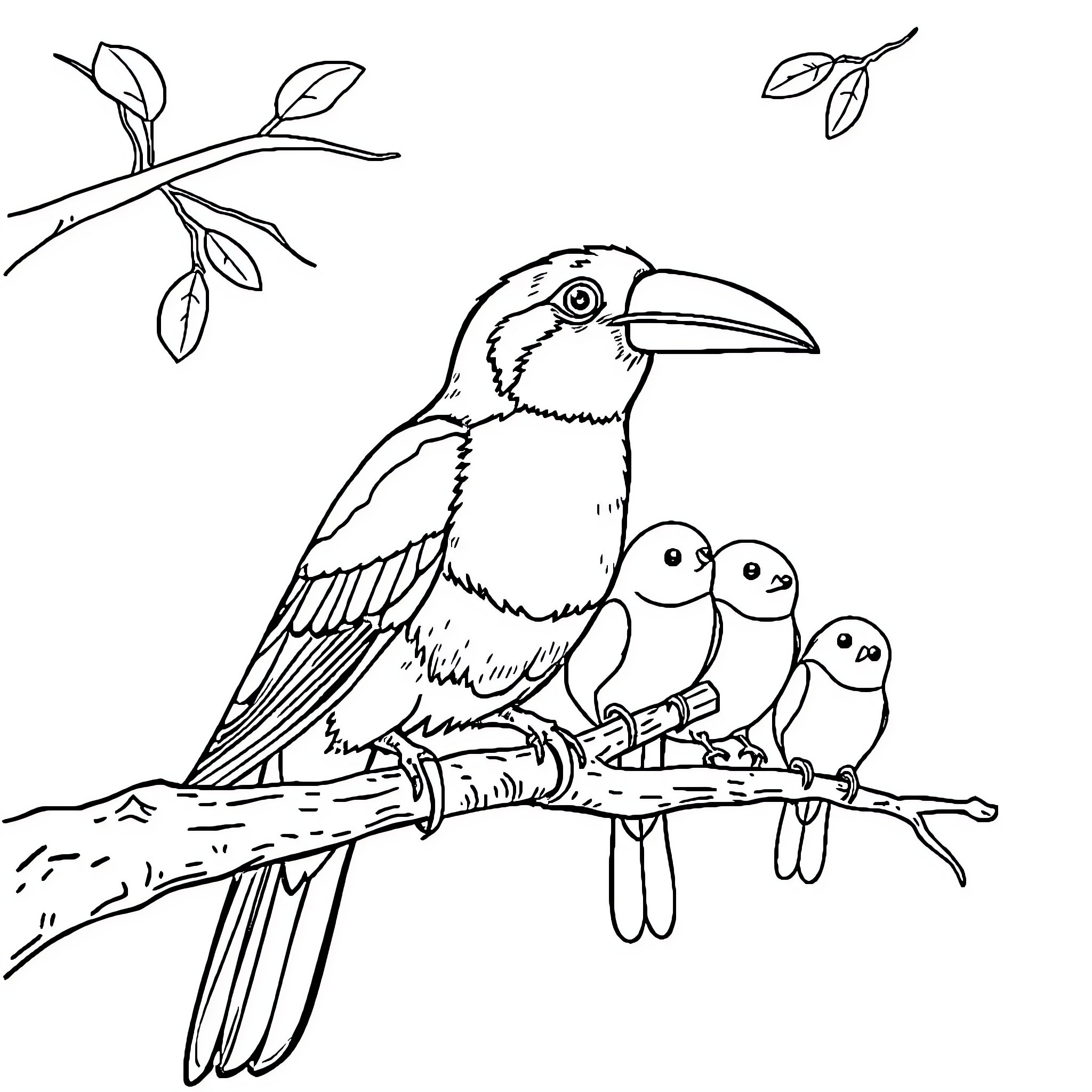 Best Bird Coloring Pages (Free Printable PDF)
