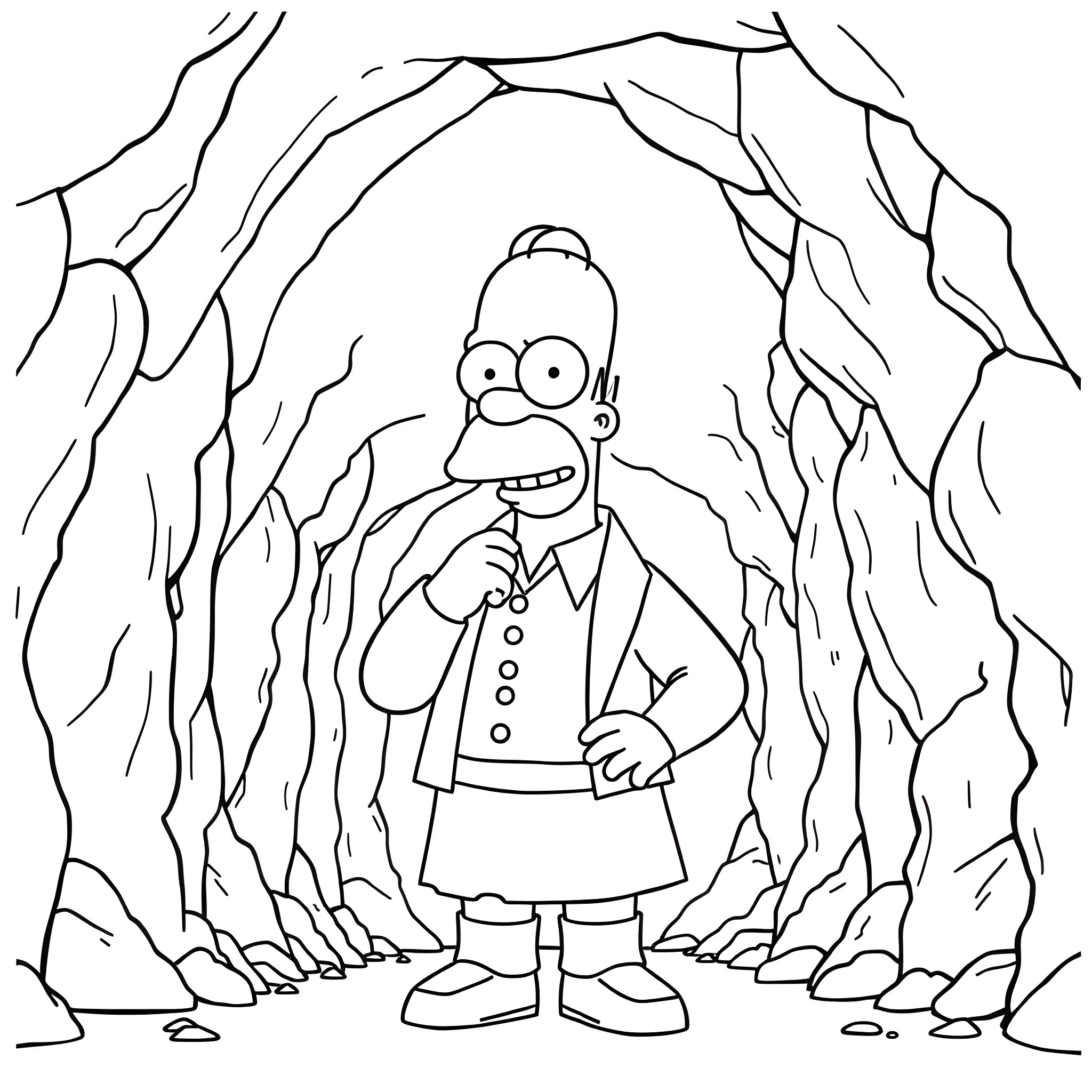 112 Best Homer Simpson Coloring Pages (Free Printable PDFs)