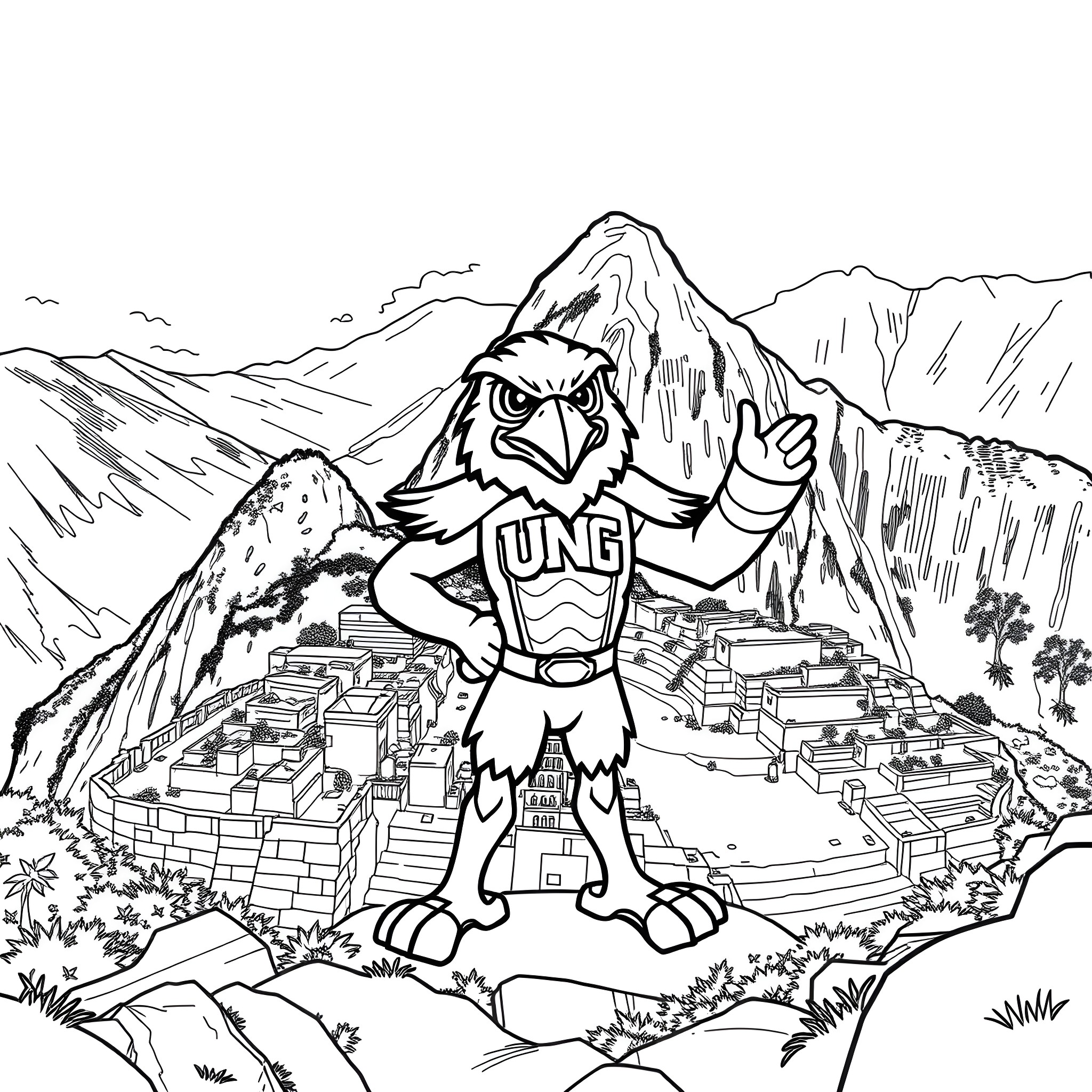 3 Best Black Hawk Coloring Pages (Free Printable PDFs)