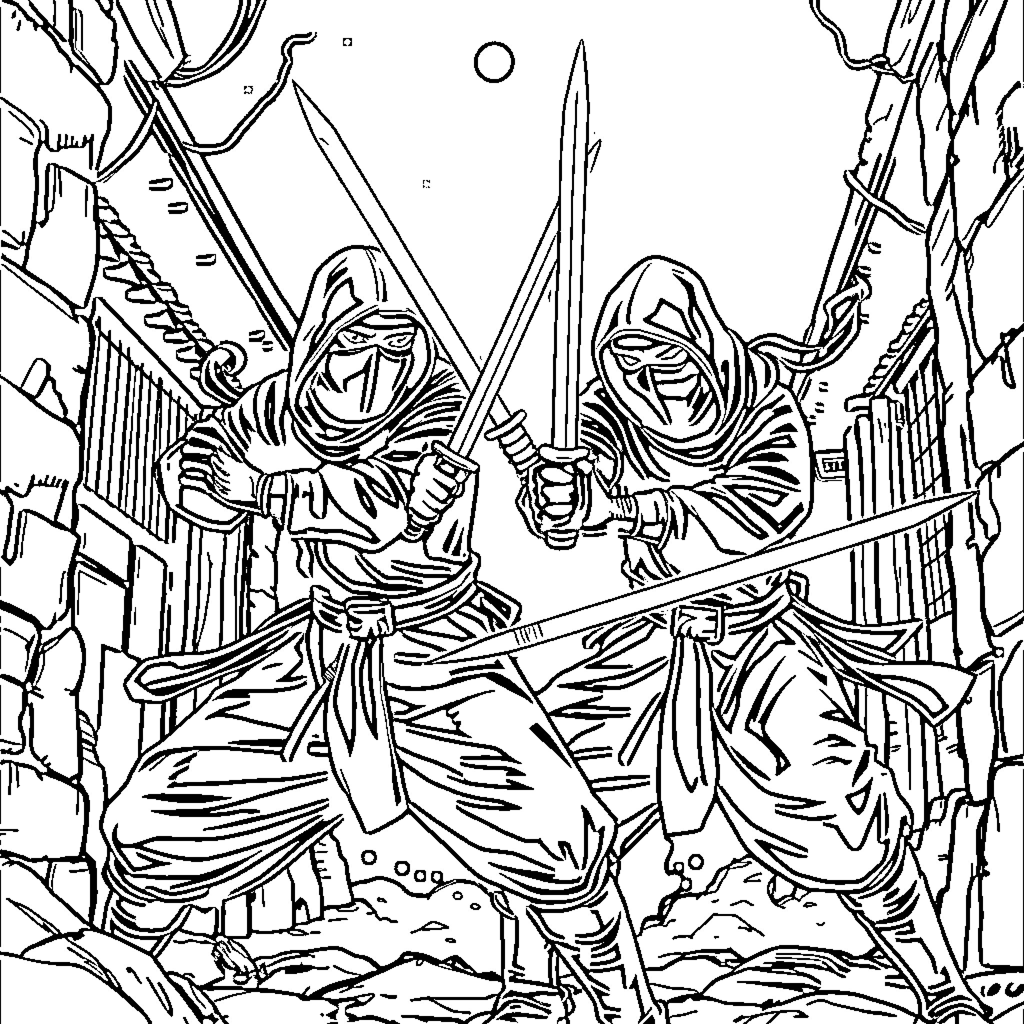 Best Ninja Coloring Pages (Free Printable PDF)