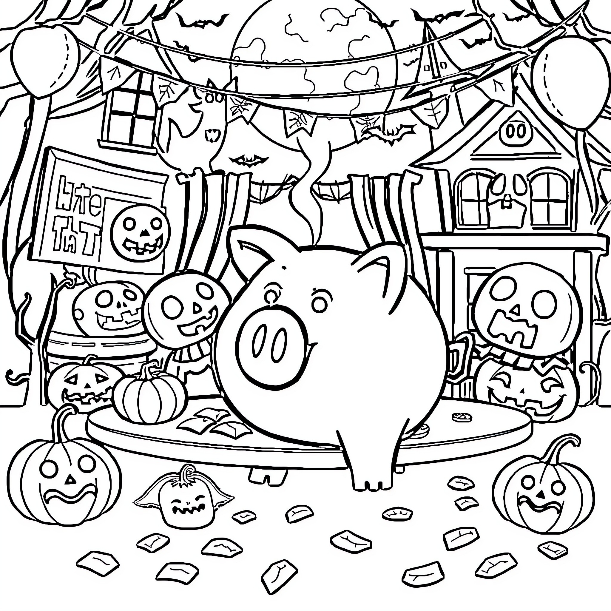 23 Best Piggy Bank Coloring Pages (Free Printable PDFs)