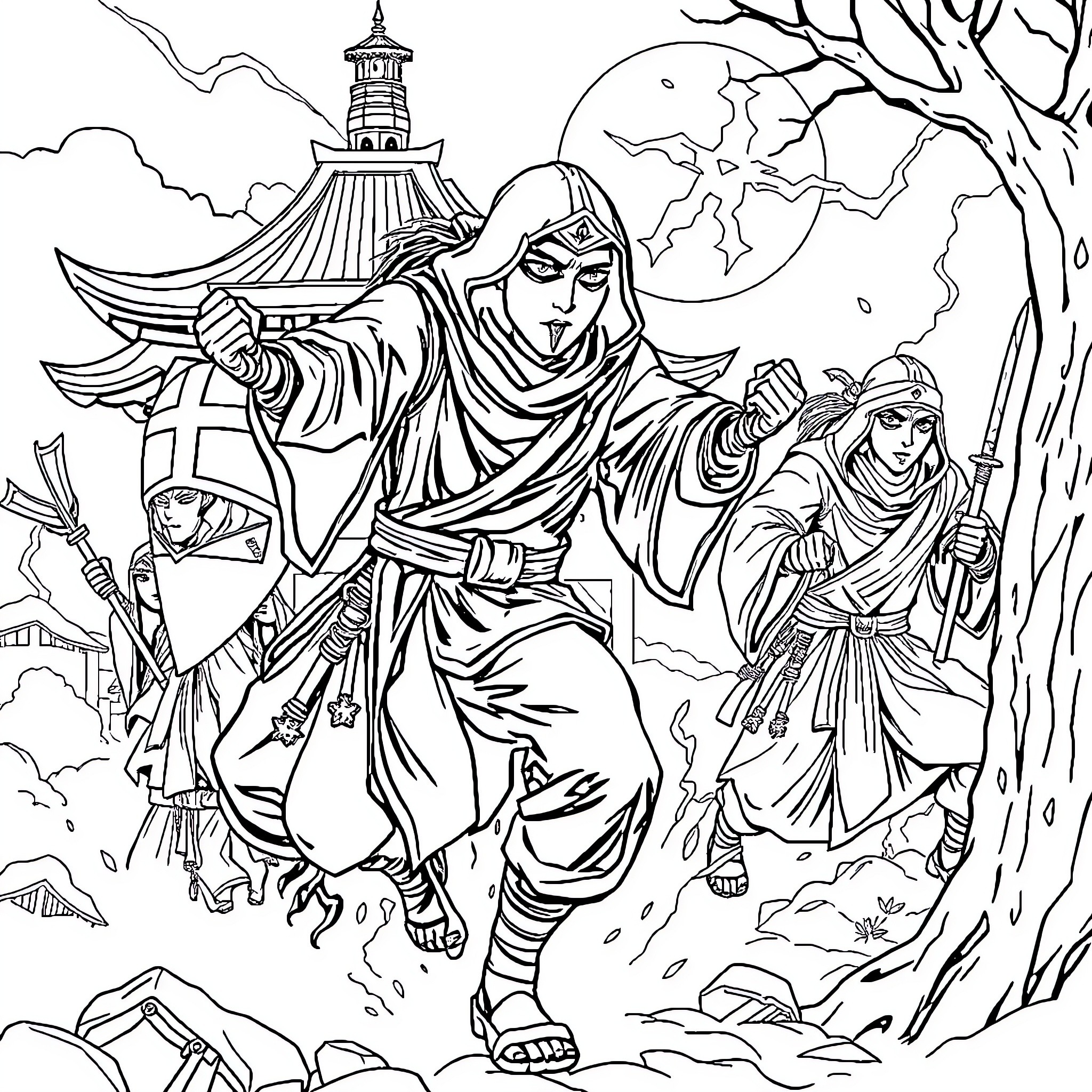 Best Ninja Coloring Pages (Free Printable PDF)