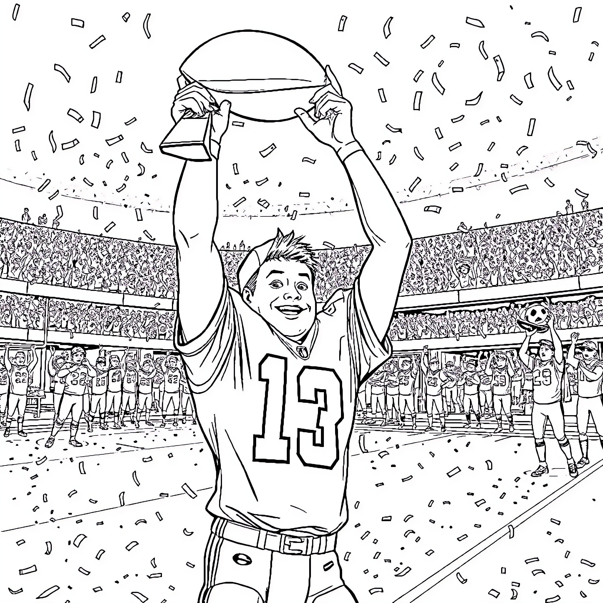 Best Joe Burrow Coloring Pages (Free Printable PDF)