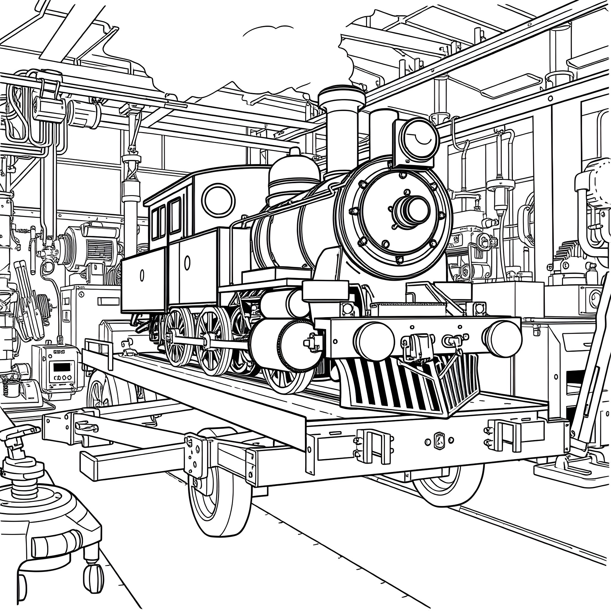 2 Best Pusher Coloring Pages (Free Printable PDFs)