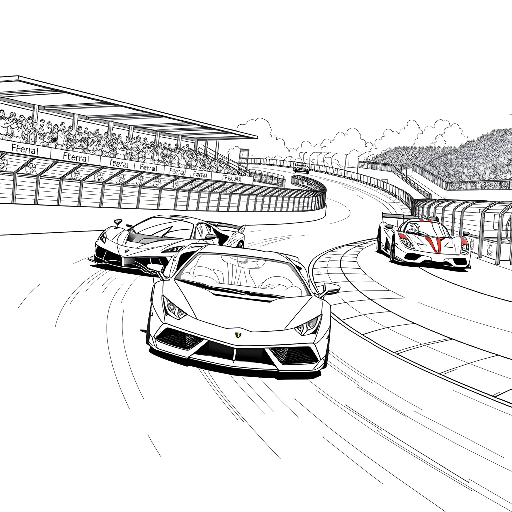 Best Lamborghini Coloring Pages (Free Printable PDF)