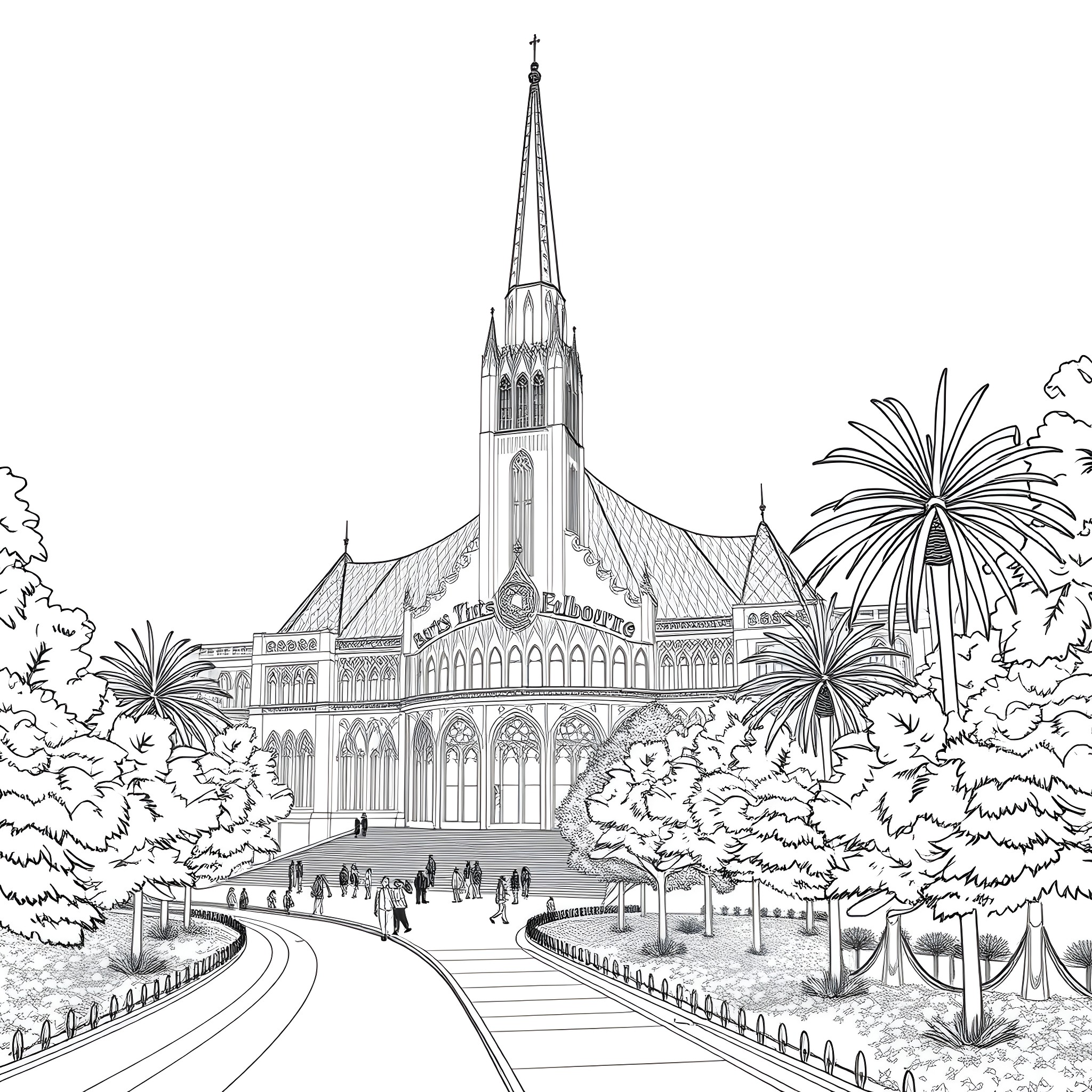 Best Theatre Coloring Pages (Free Printable PDF)