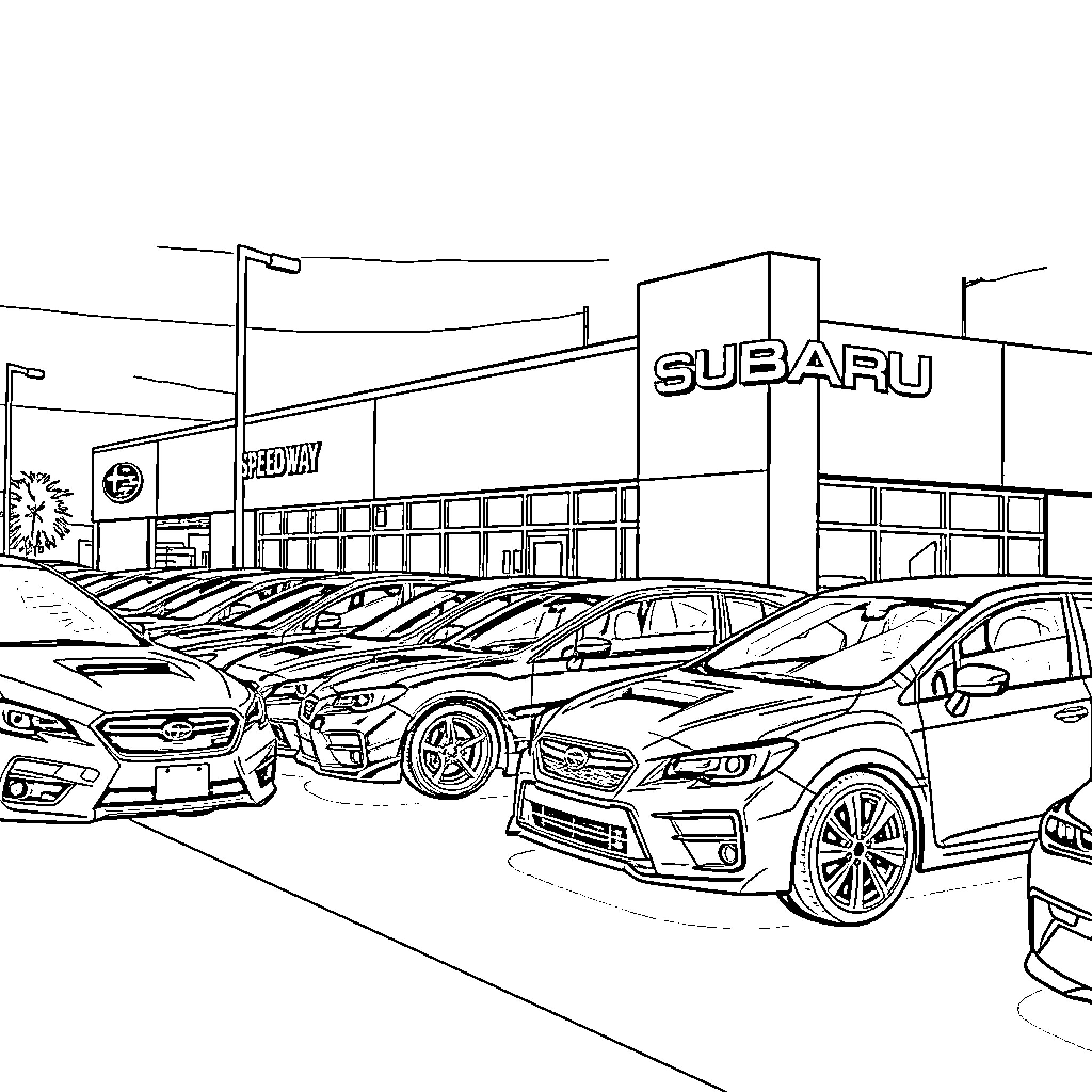 Best Subaru Coloring Pages (Free Printable PDF)