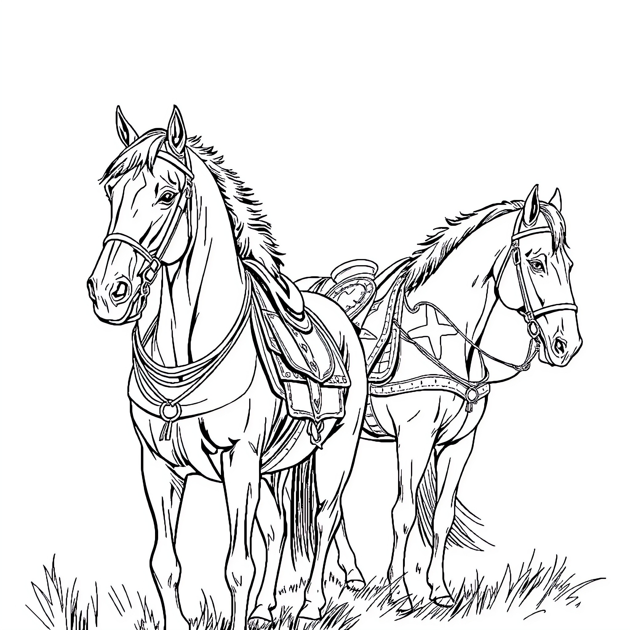 Best Cheval Coloring Pages (Free Printable PDF)