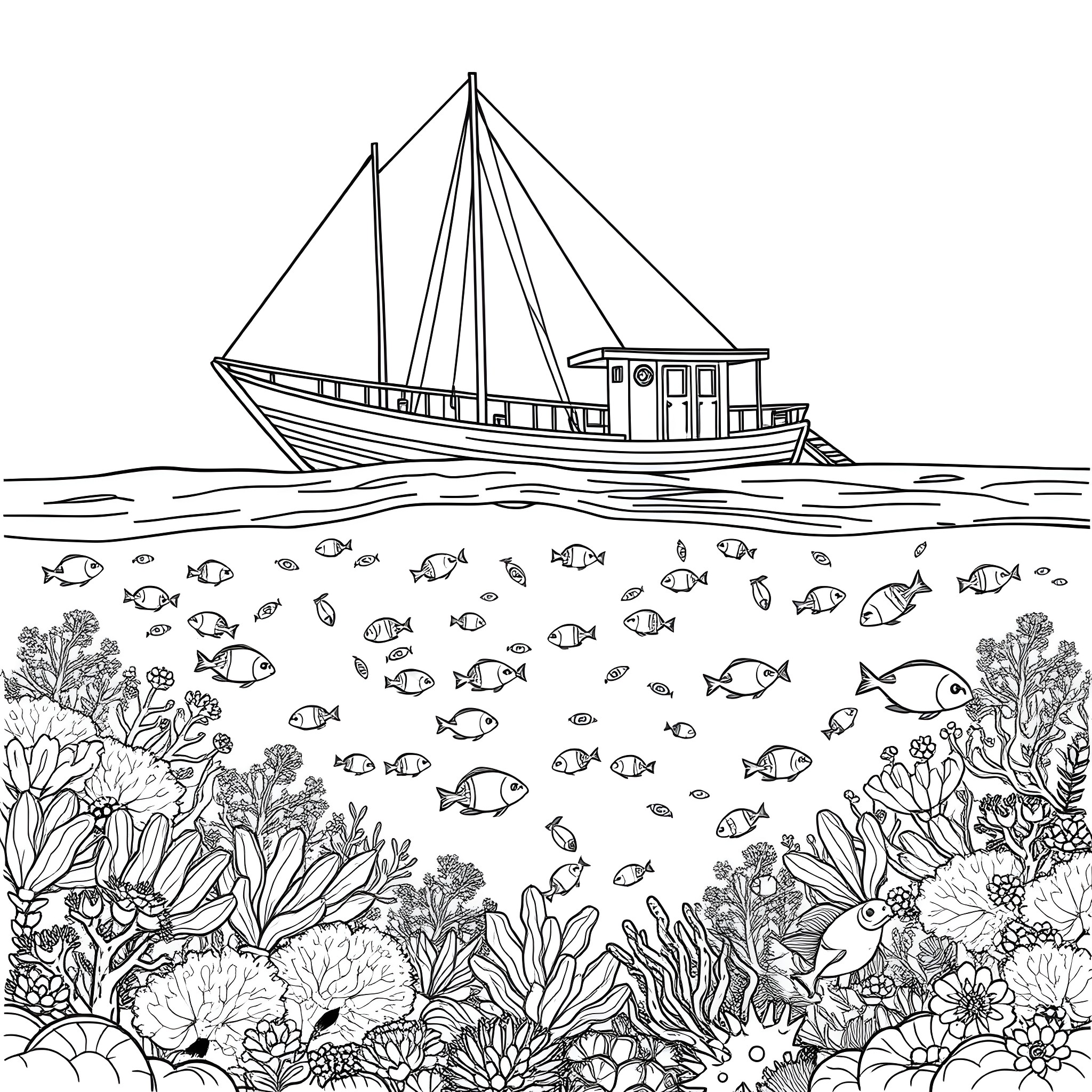 7 Best Boat Coloring Pages (Free Printable PDFs)