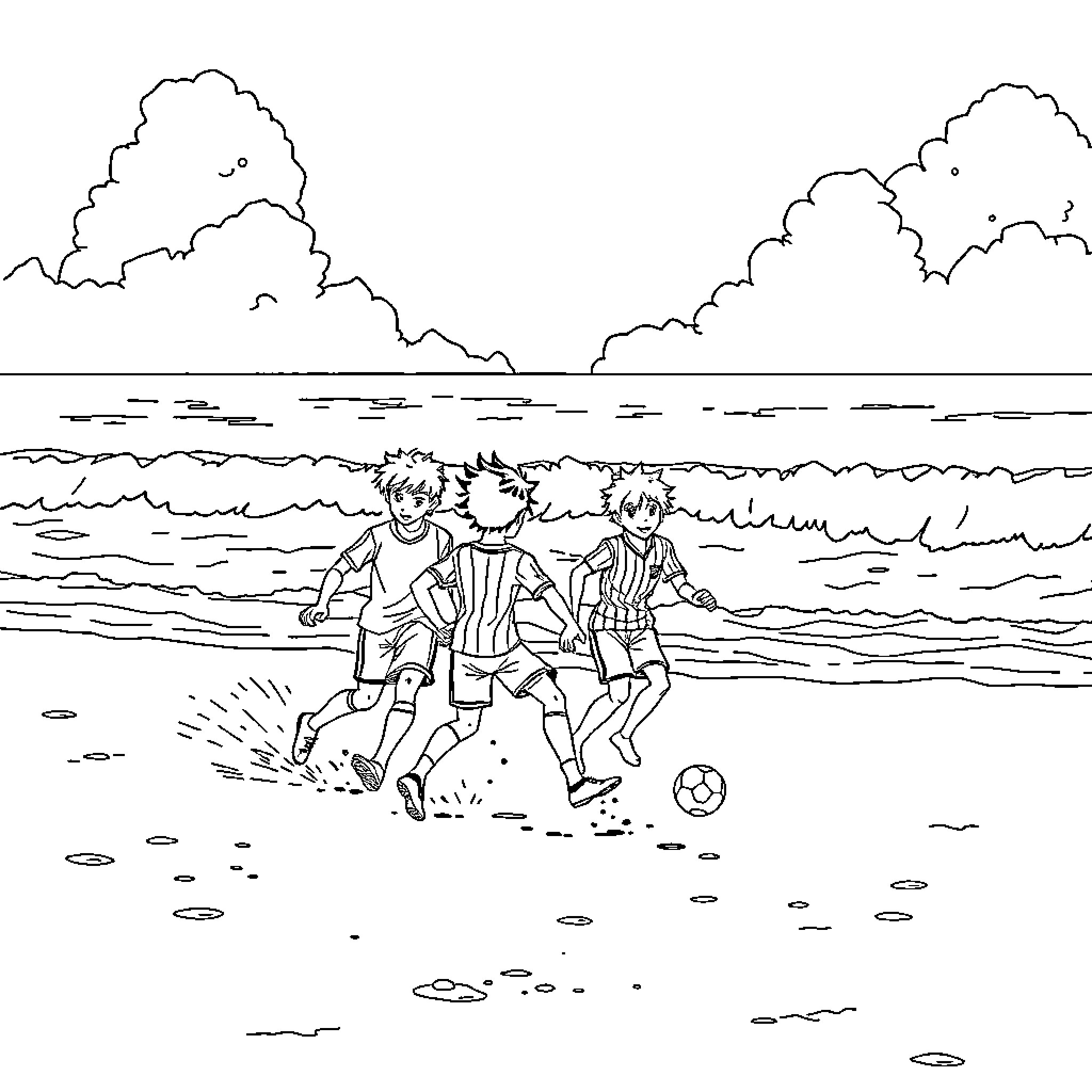 Best Inazuma Eleven Coloring Pages (Free Printable PDF)