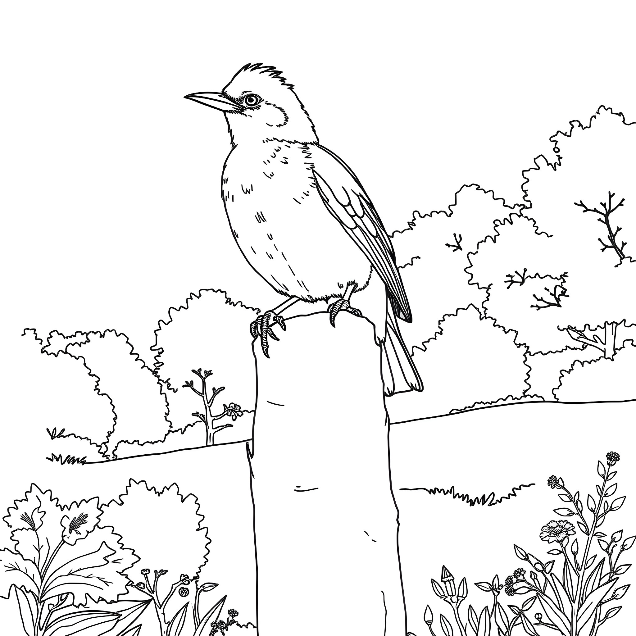 Best Tanager Coloring Pages (Free Printable PDF)