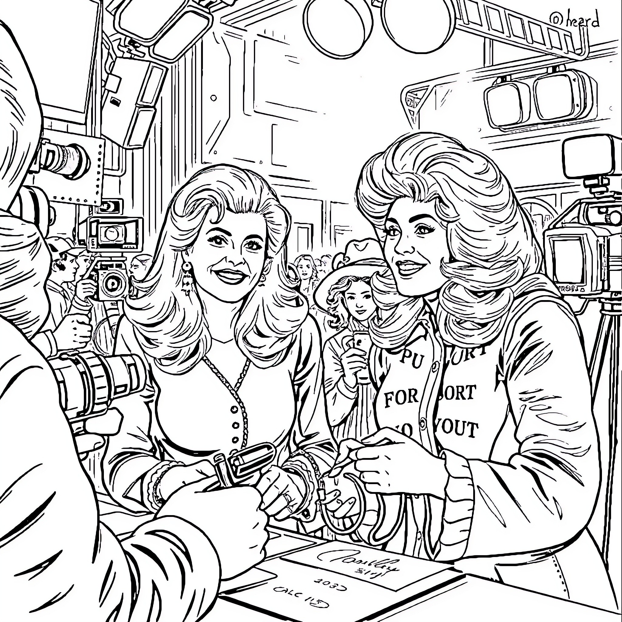 2 Best Gilmore Girl Coloring Pages (Free Printable PDFs)