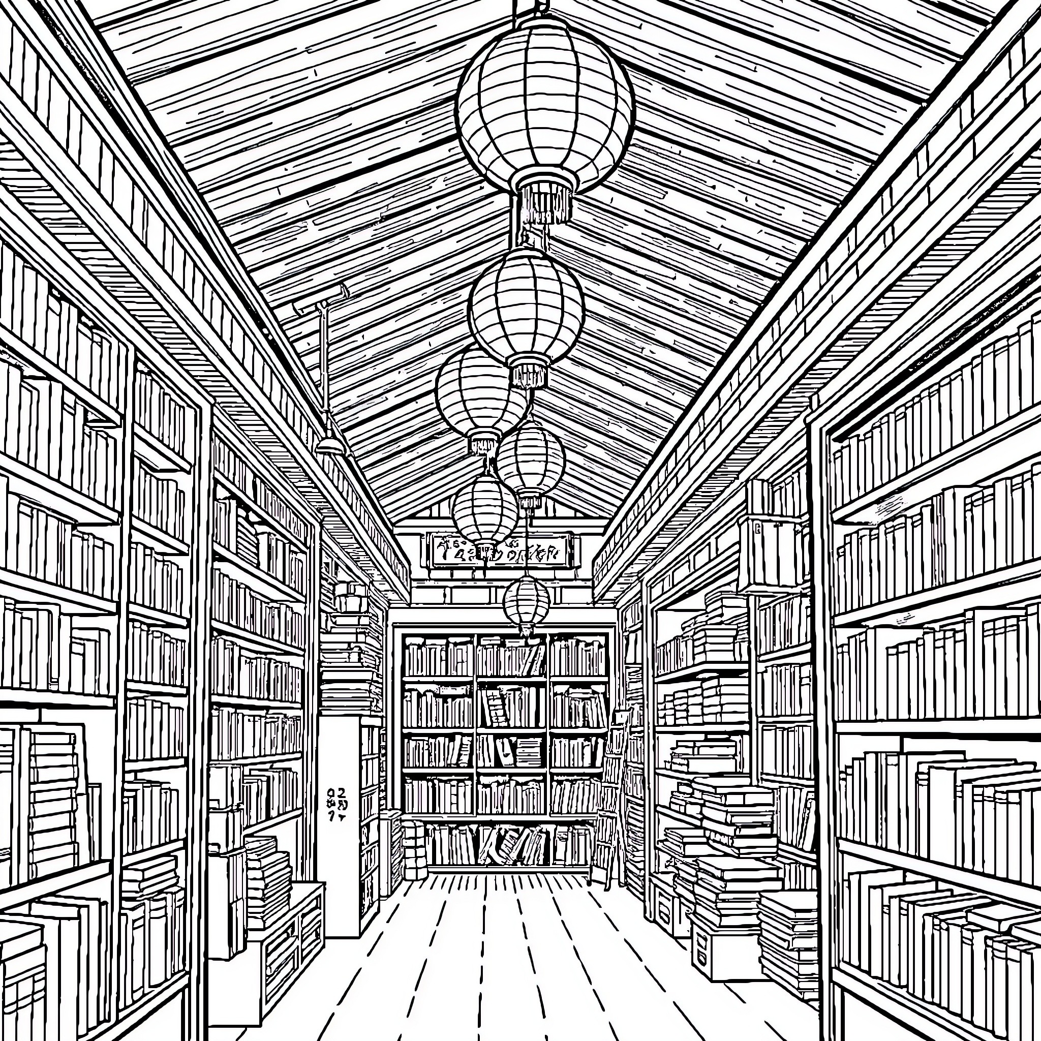 Best Bookstore Coloring Pages (Free Printable PDF)