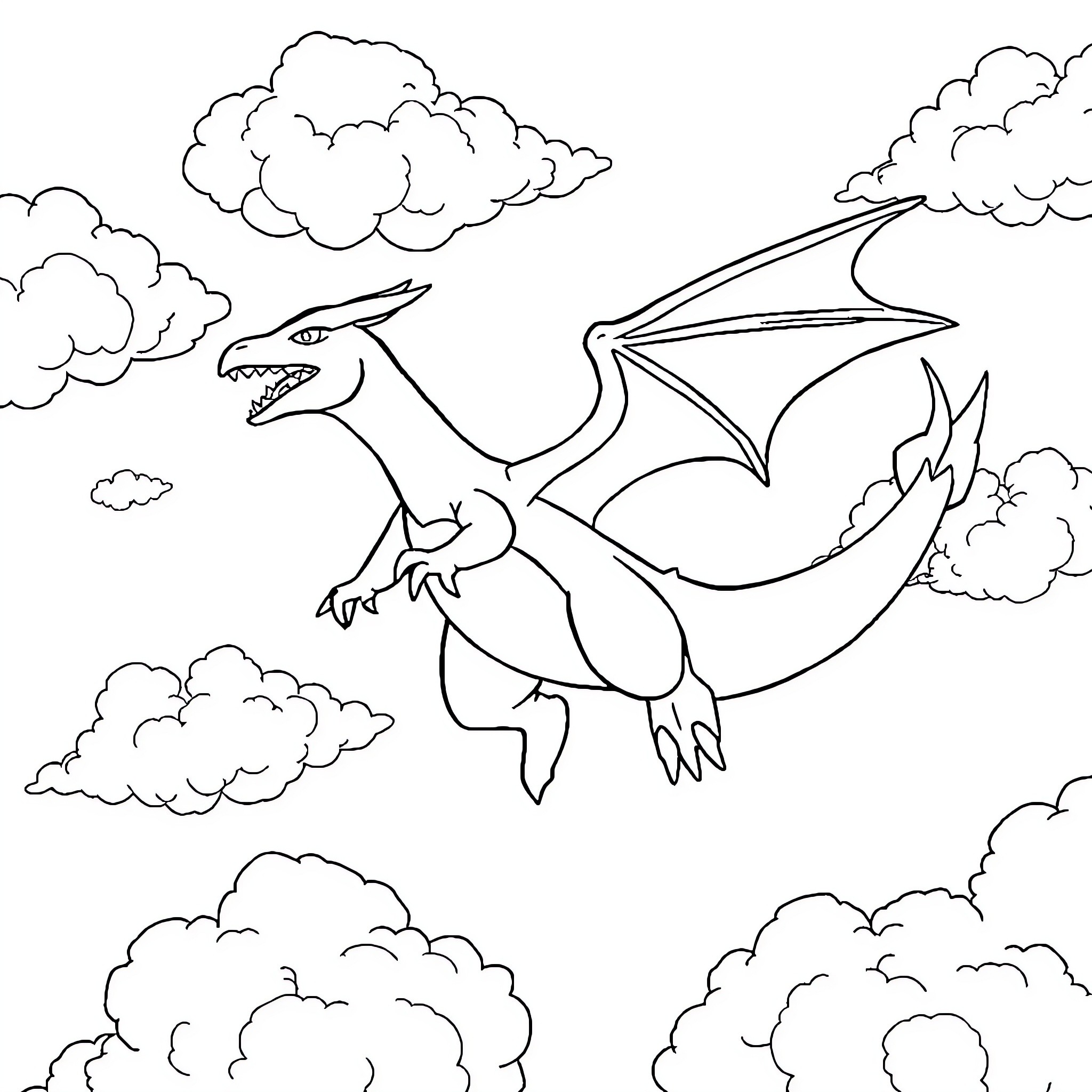 Best Charizard Coloring Pages (Free Printable PDF)