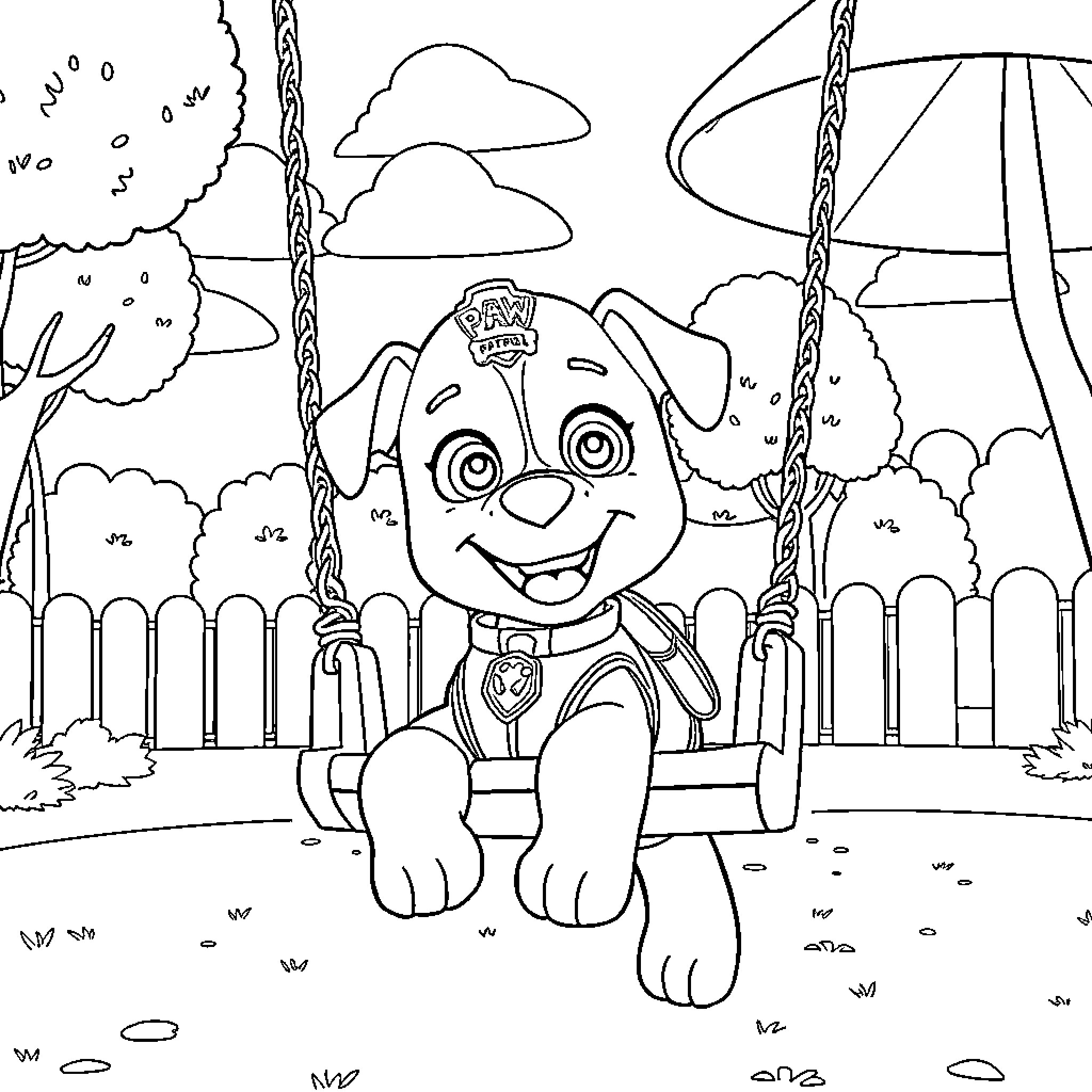 Best Rubble Coloring Pages (Free Printable PDF)