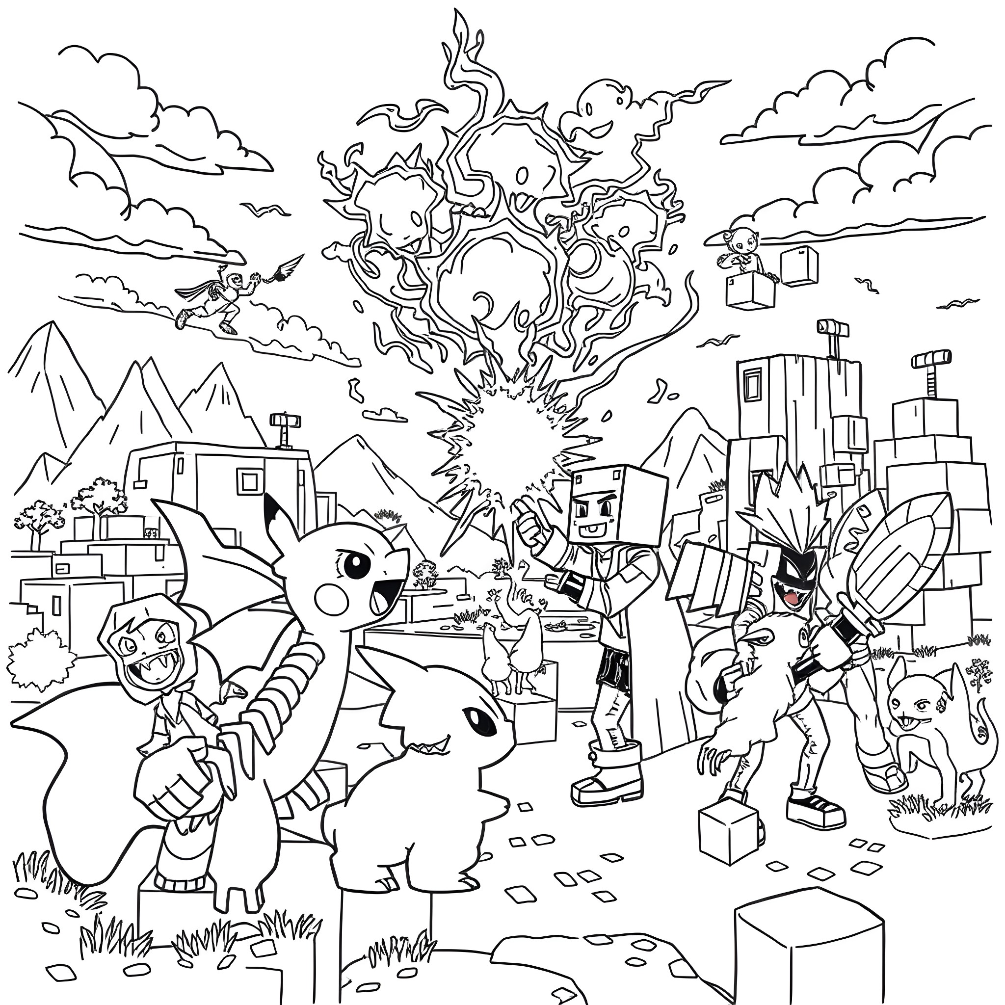 Best Pokémon Coloring Pages (Free Printable PDF)