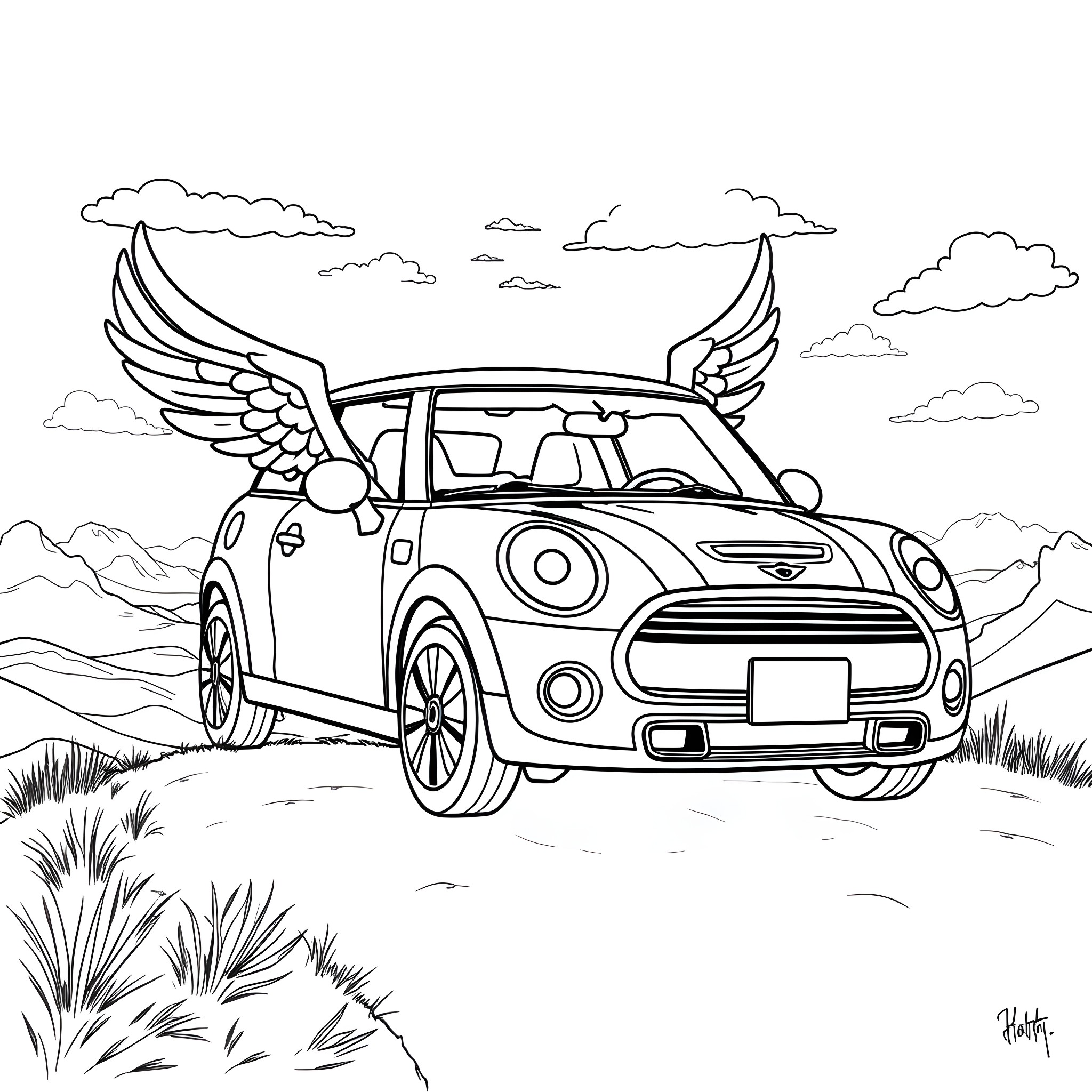 8 Best Mini Cooper Coloring Pages (Free Printable PDFs)