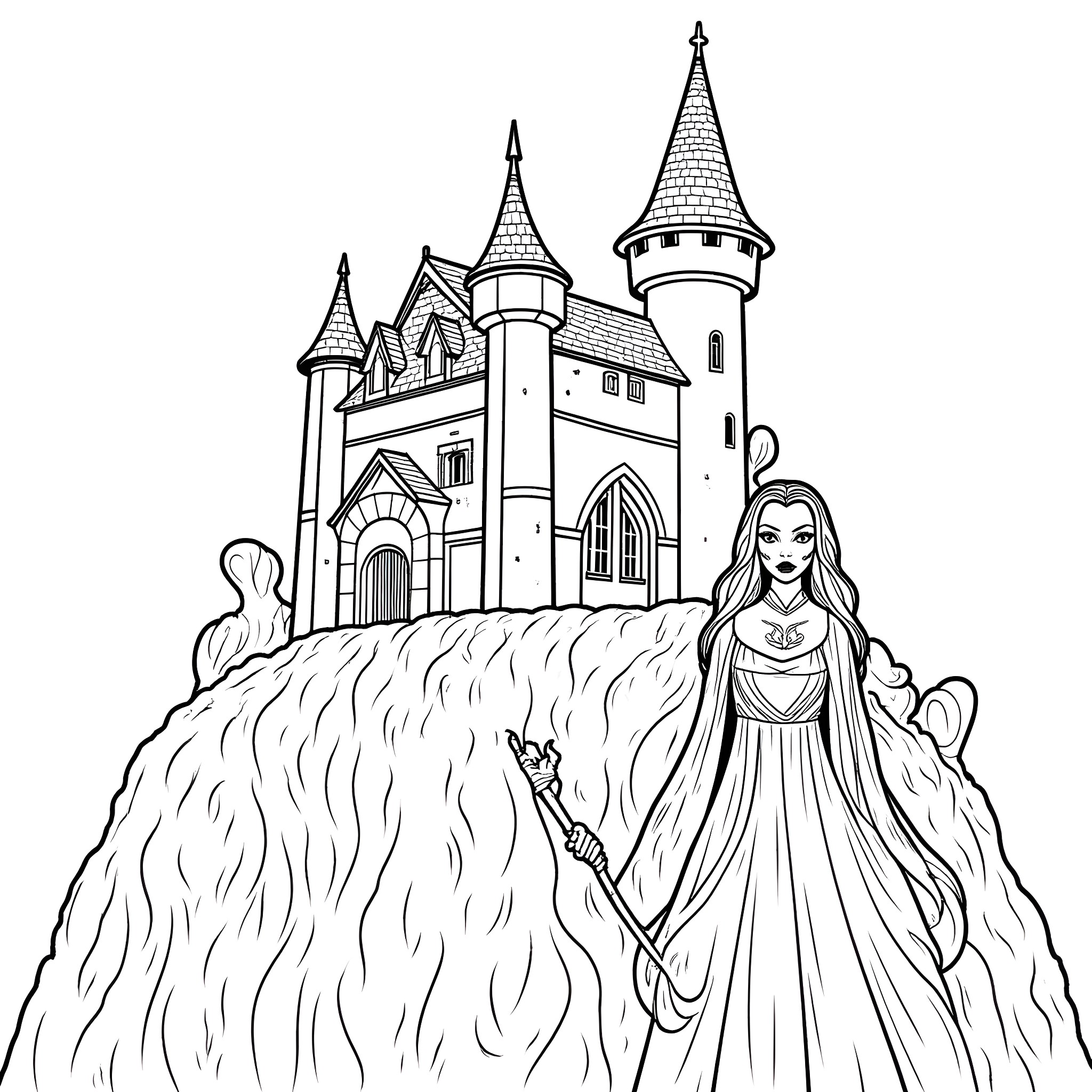 Best Vampire Coloring Pages (Free Printable PDF)