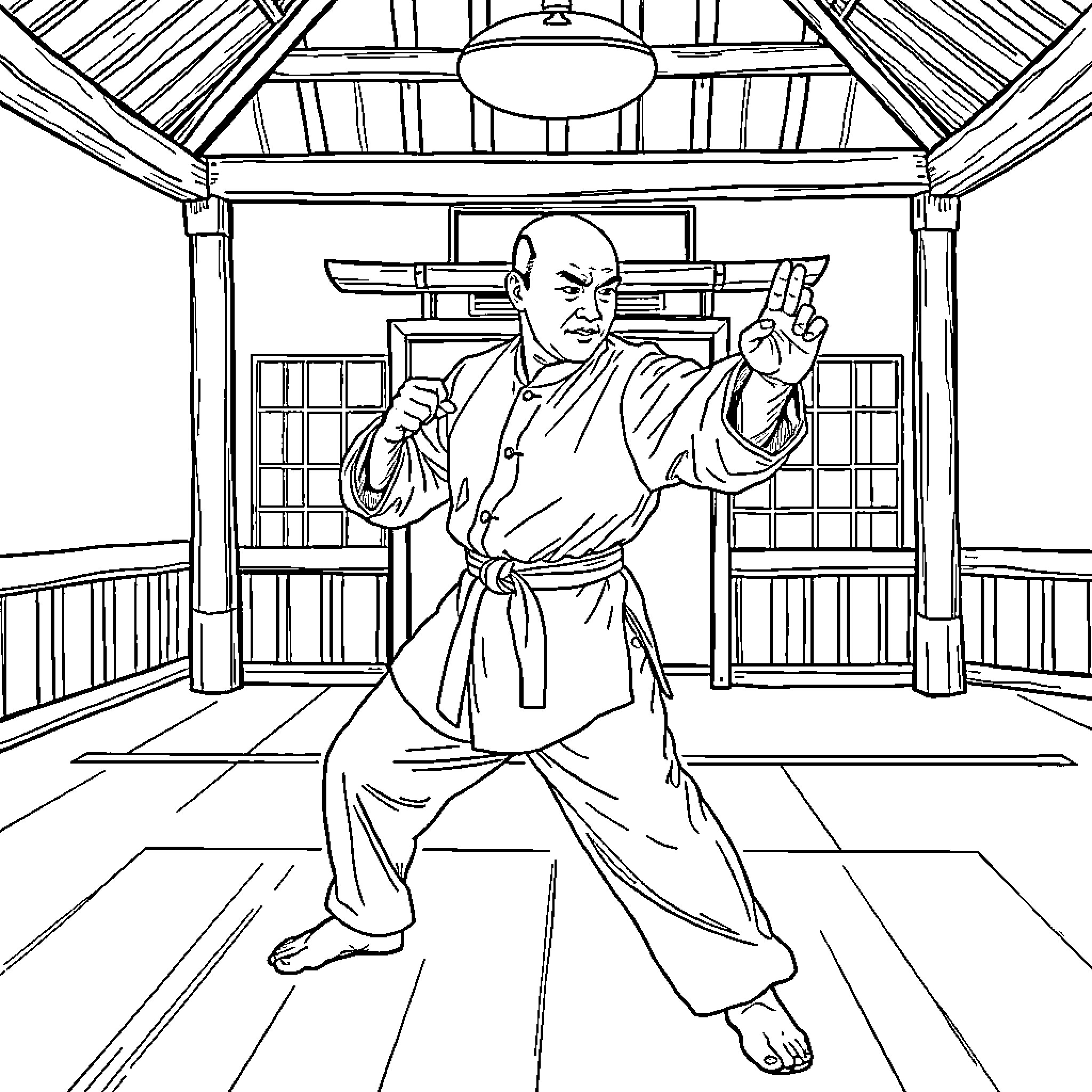 Best Ip Man Coloring Pages (Free Printable PDF)