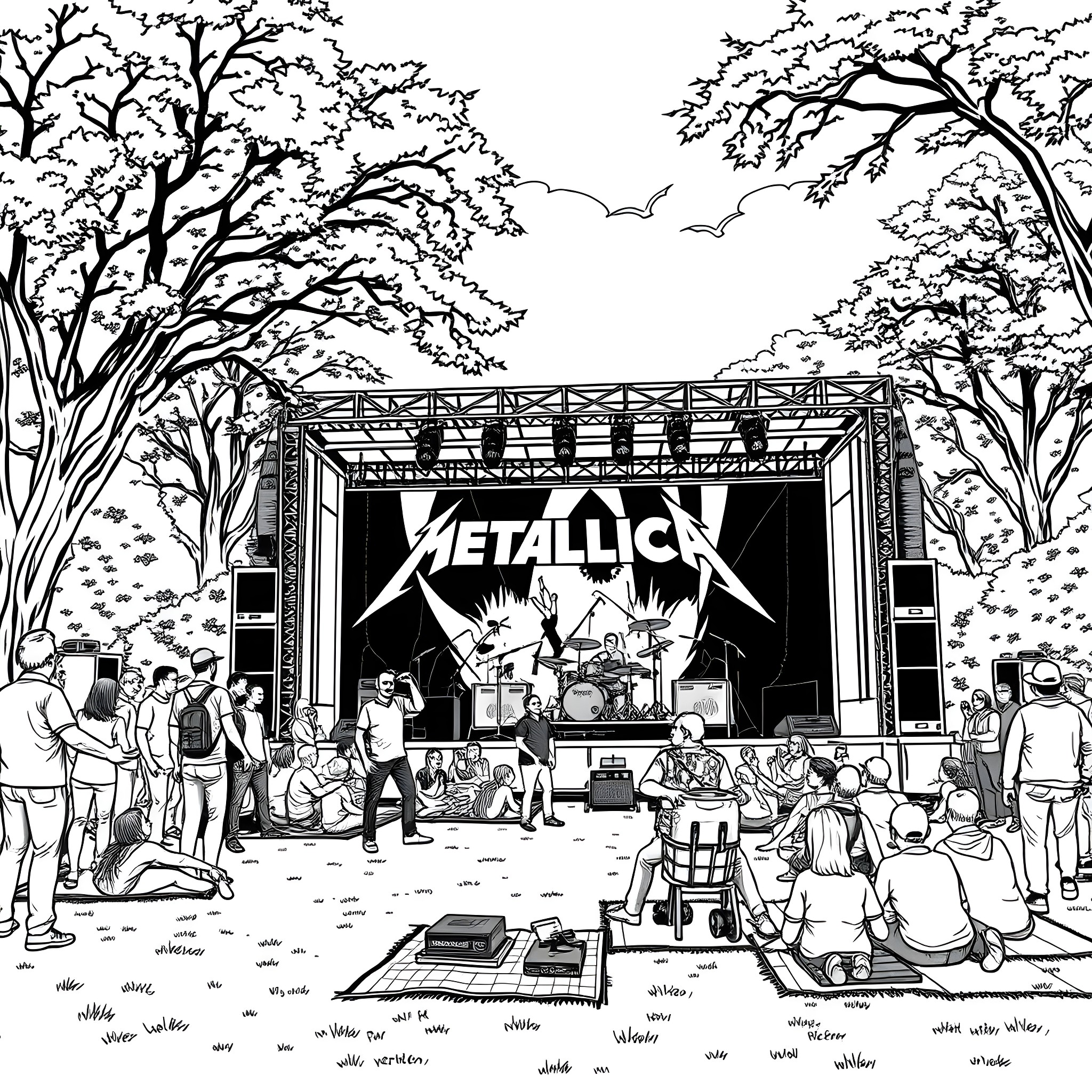 Best Metallica Coloring Pages (Free Printable PDF)