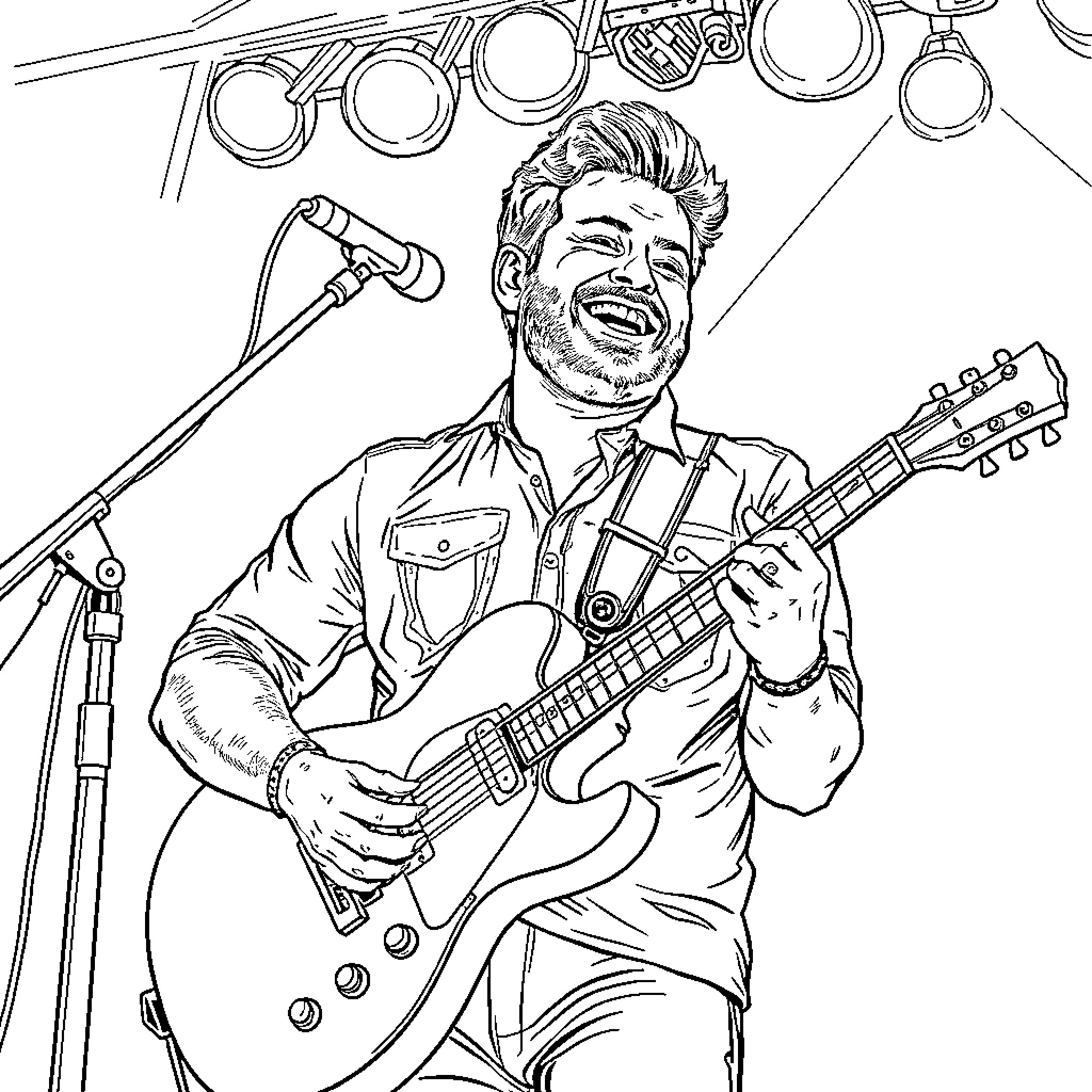 Best Zach Brown Coloring Pages (Free Printable PDF)