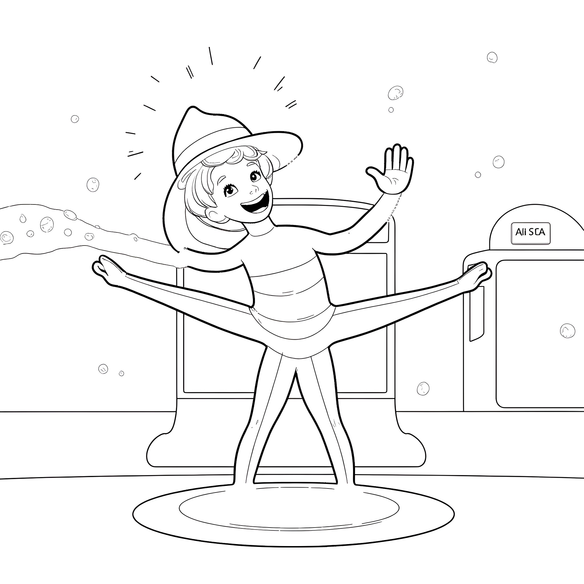 4 Best Acrobat Coloring Pages (Free Printable PDFs)