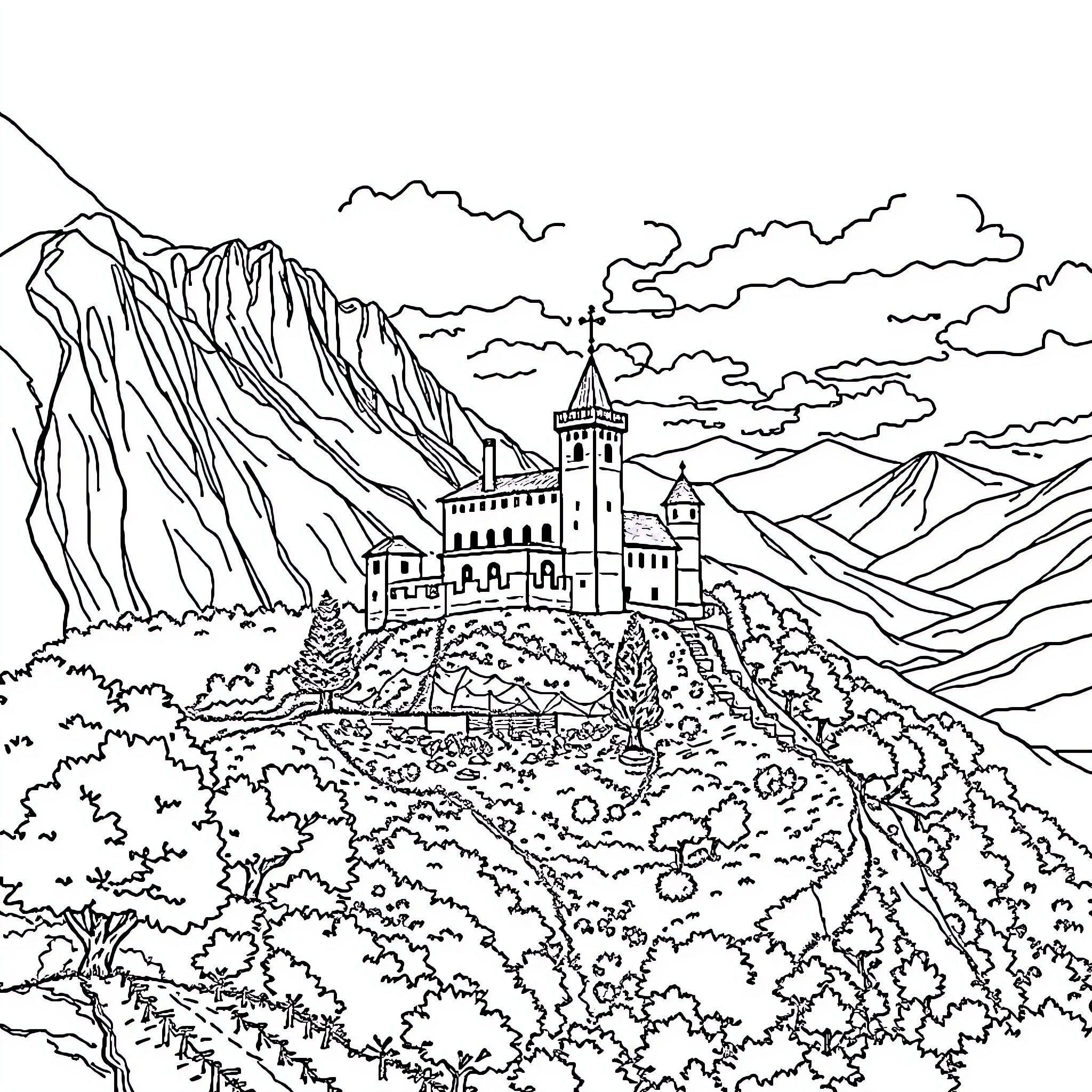 3 Best Castillo Coloring Pages (Free Printable PDFs)