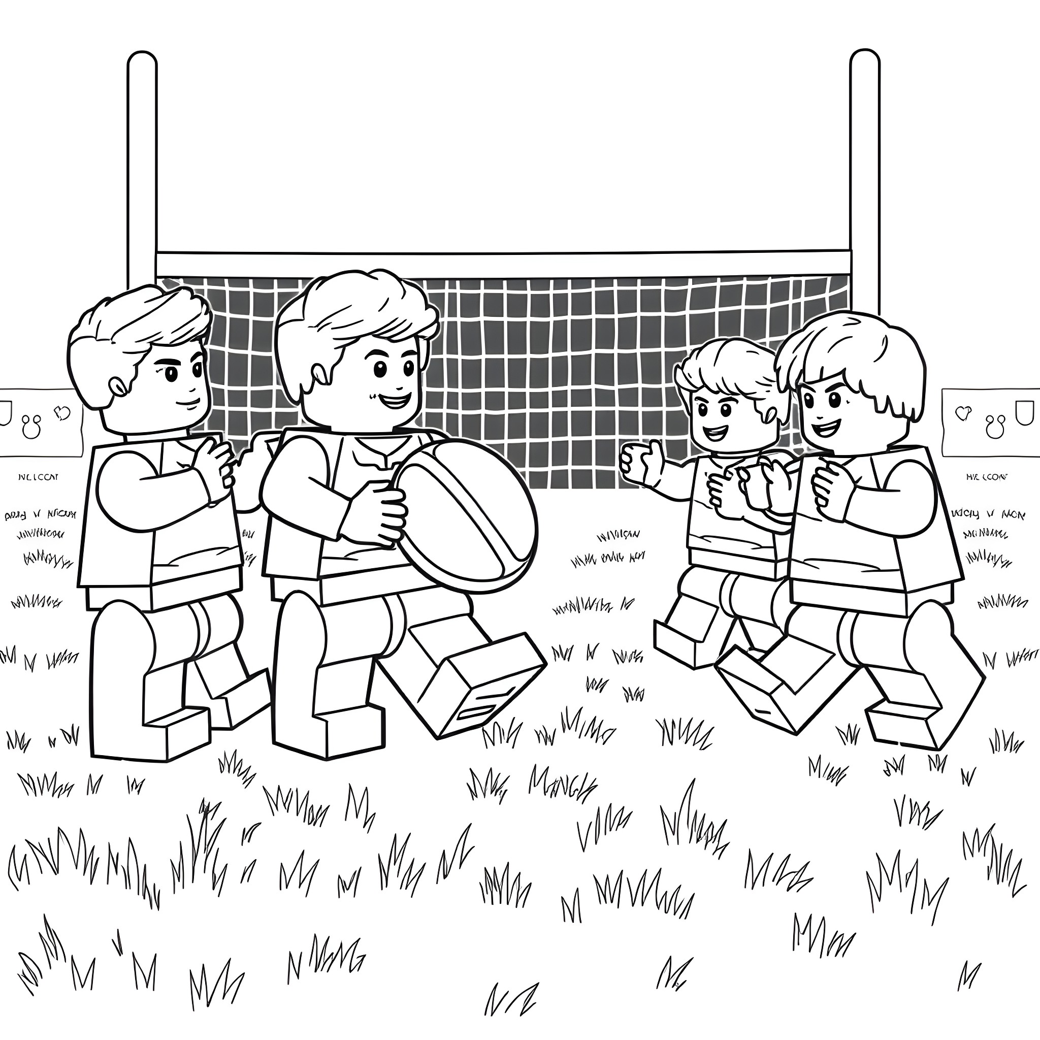 44 Best Lego Coloring Pages (Free Printable PDFs)
