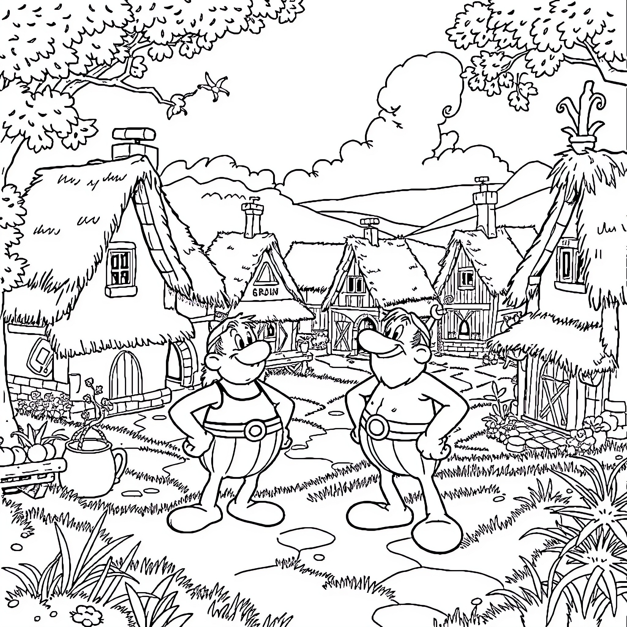 Best Asterix Coloring Pages (Free Printable PDF)