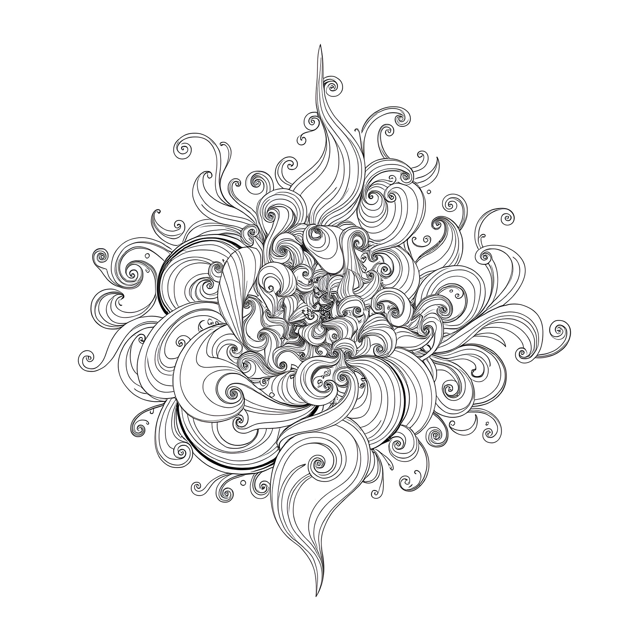 Best Abstract Design Coloring Pages (Free Printable PDF)