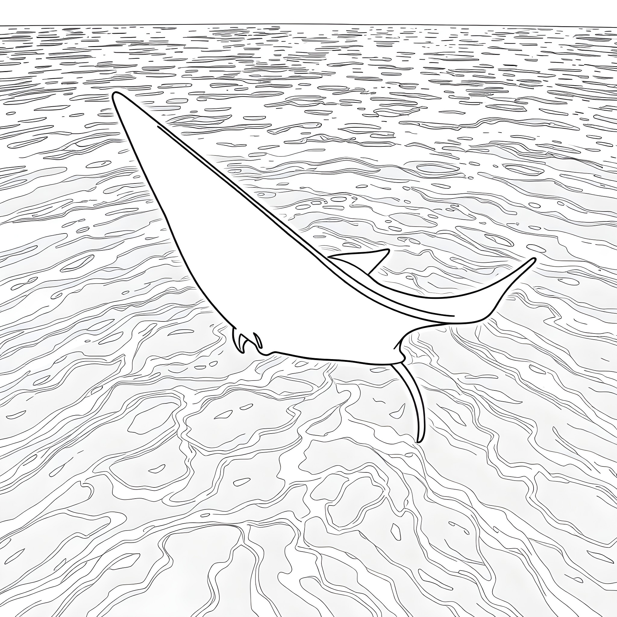 Best Manta Ray Coloring Pages (Free Printable PDF)