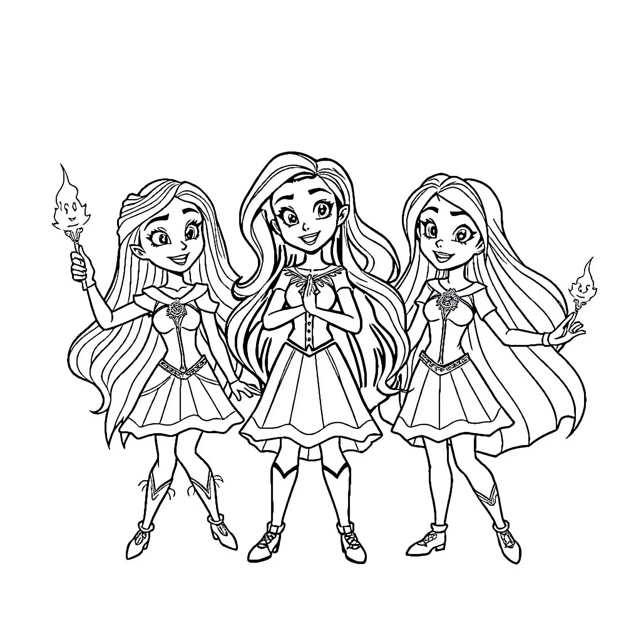 2 Best Charmed One Coloring Pages (Free Printable PDFs)