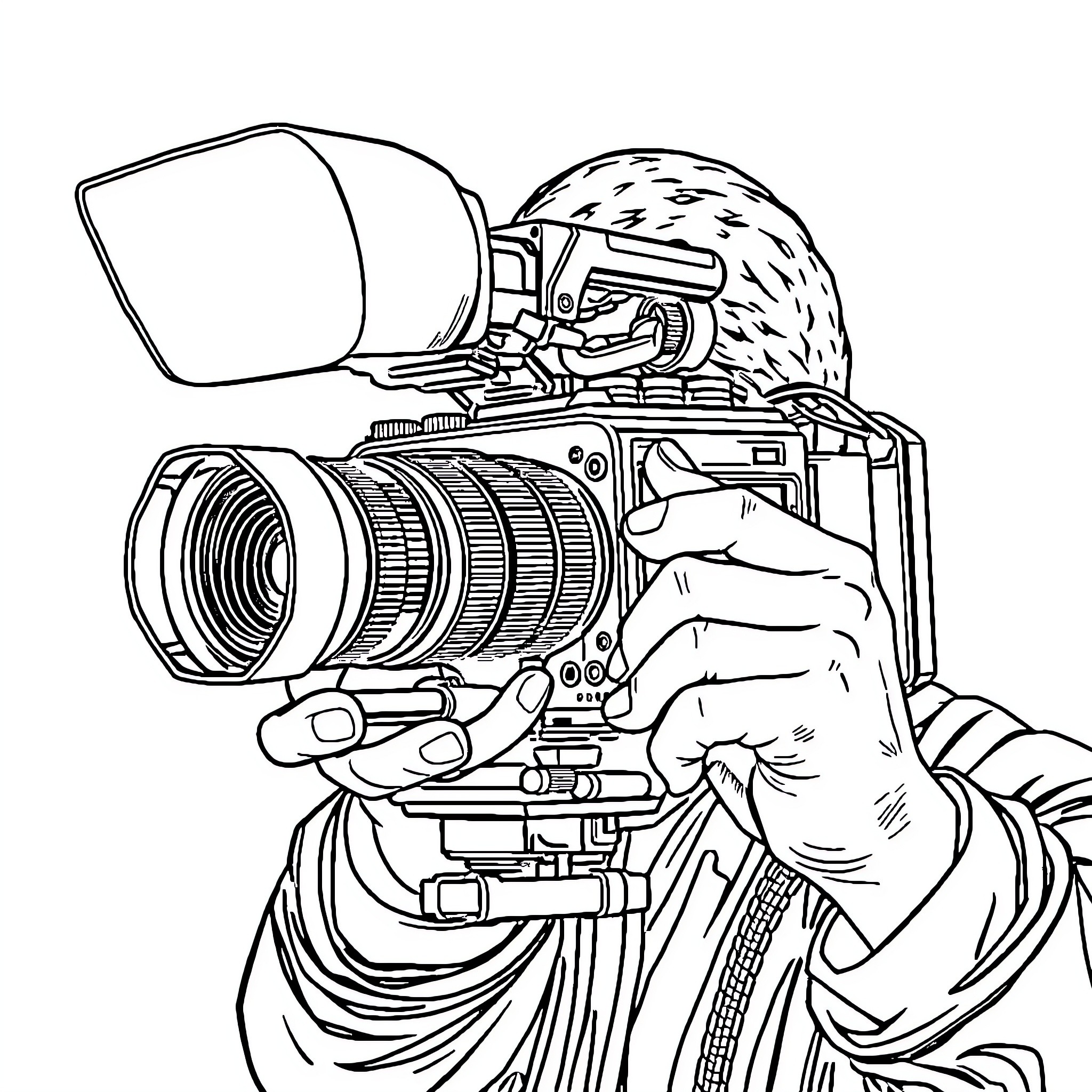Best Camera Coloring Pages (Free Printable PDF)