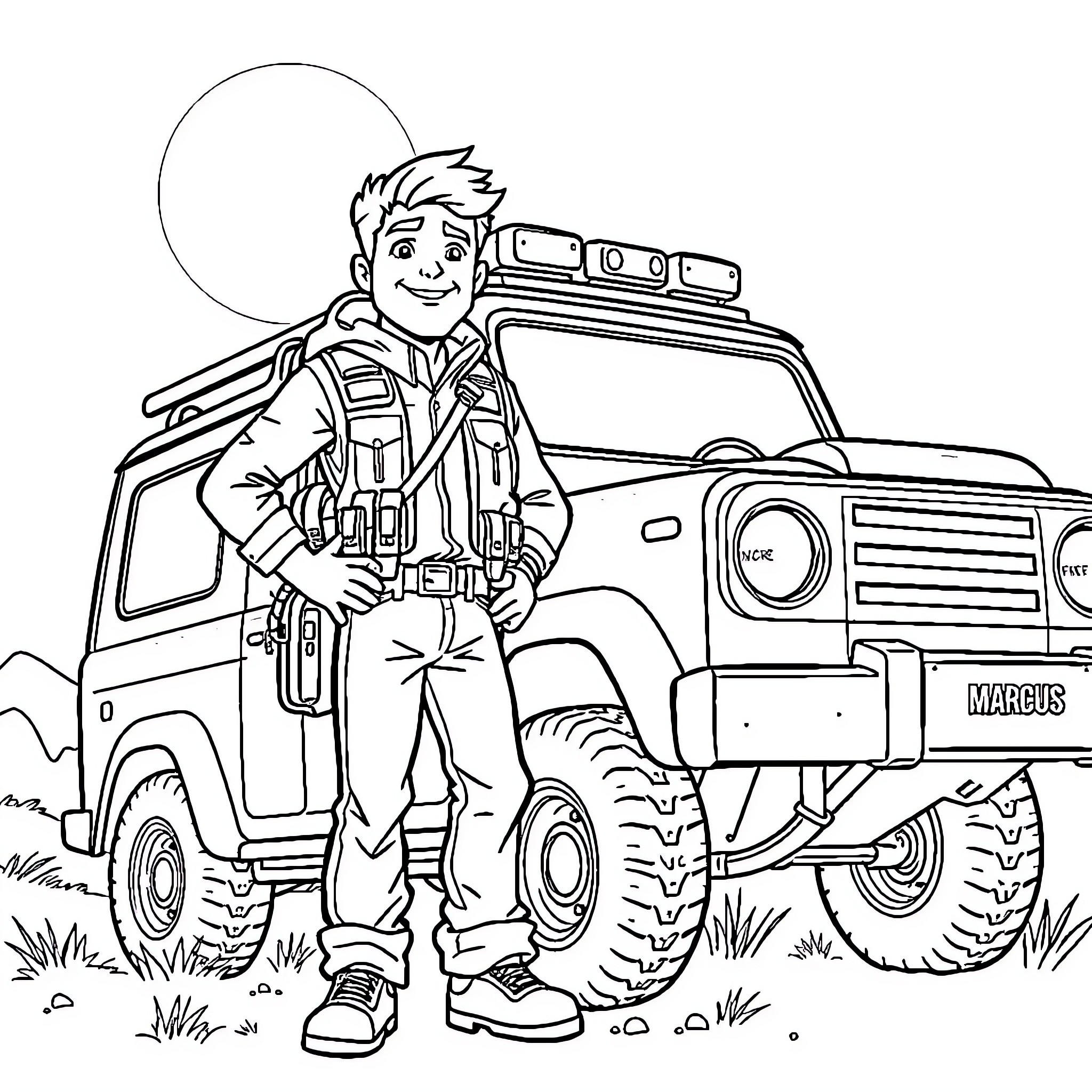 23 Best Marcus Coloring Pages (Free Printable PDFs)