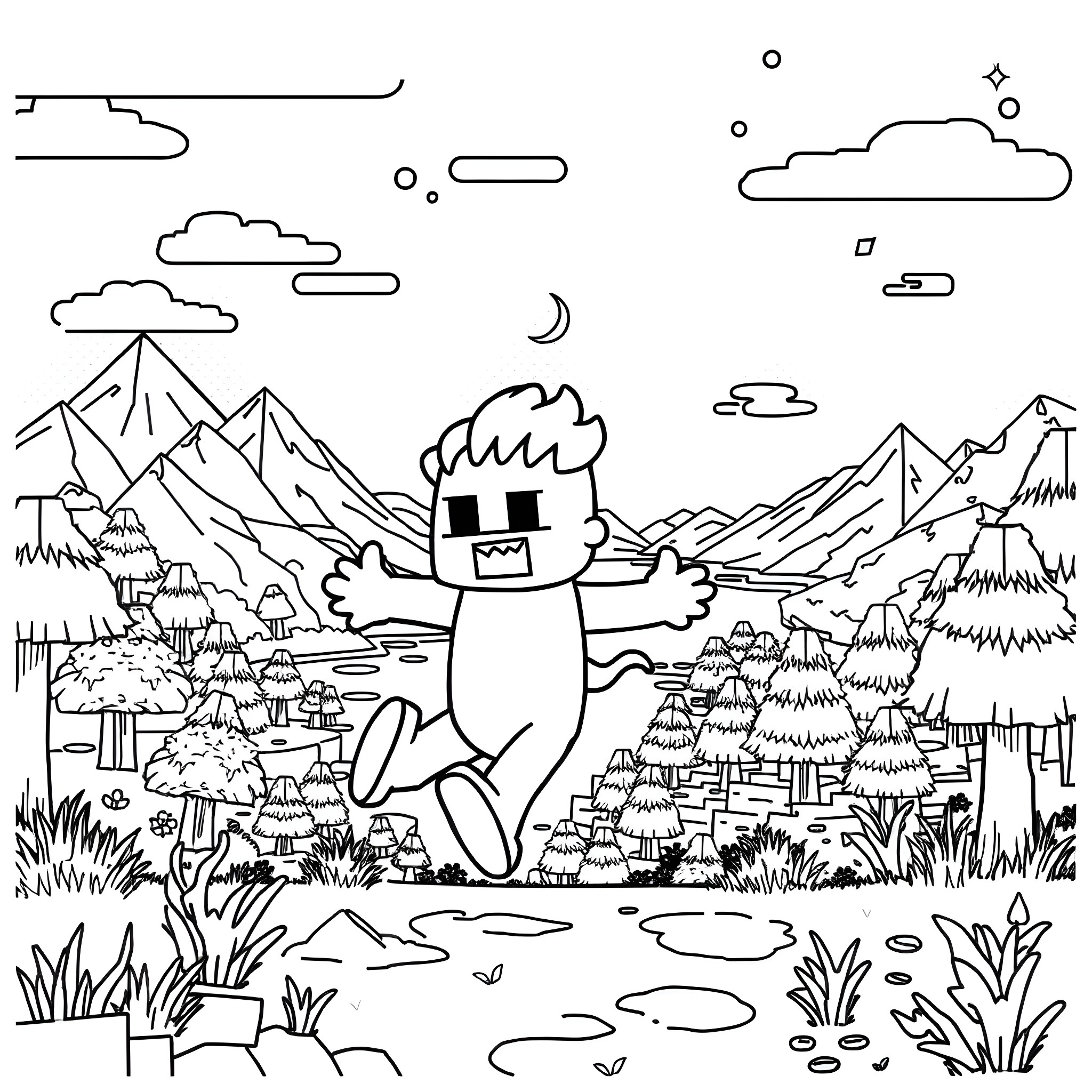 Best Sprunkis Coloring Pages (Free Printable PDF)