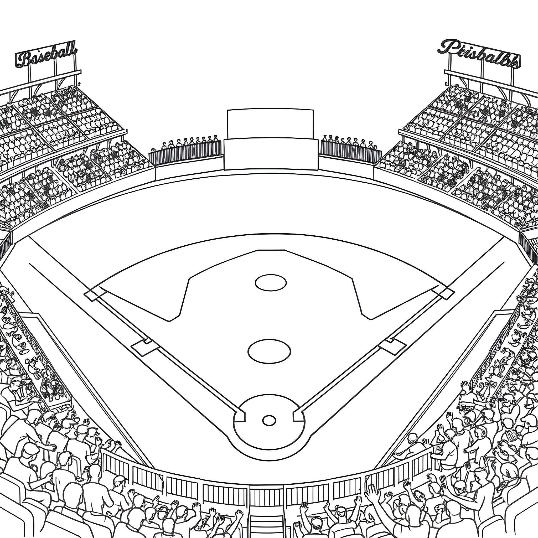 73 Best Baseball Coloring Pages (Free Printable PDFs)