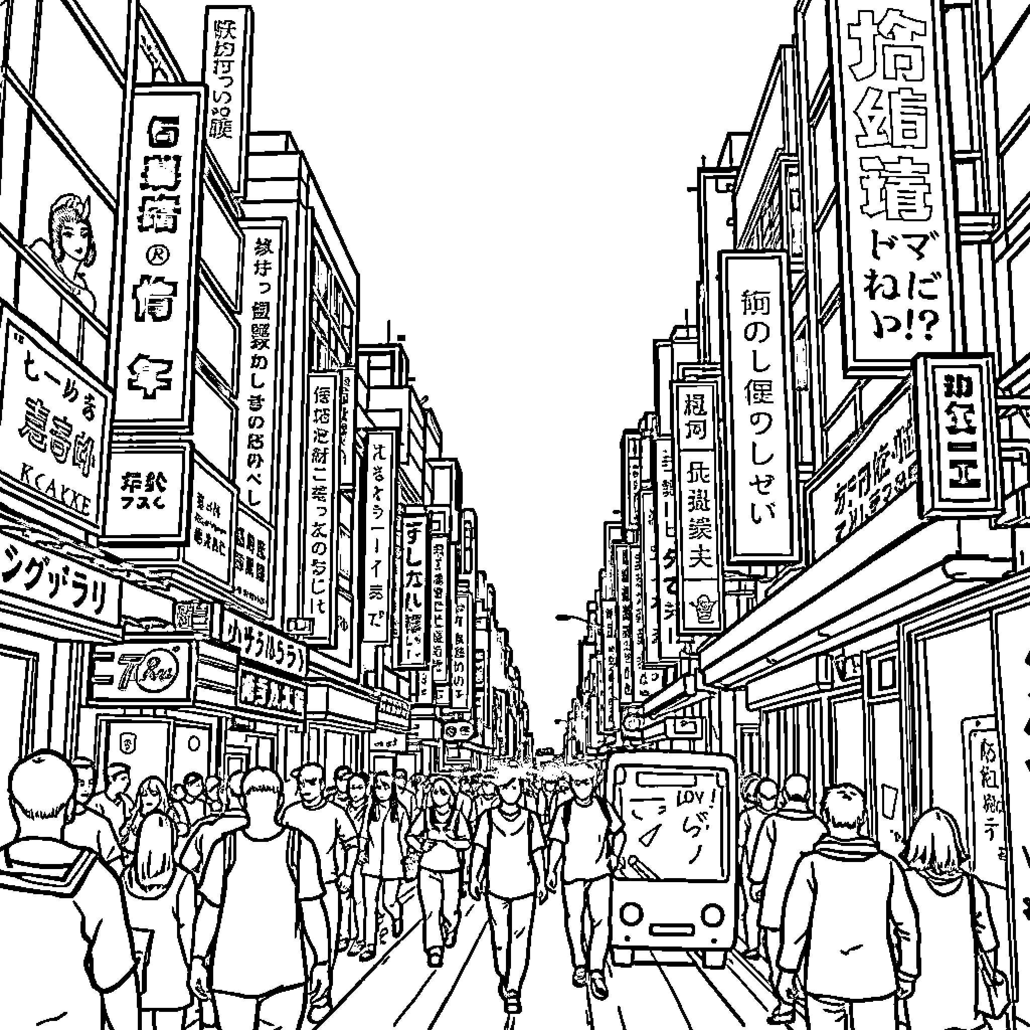 Best Tokyo Coloring Pages (Free Printable PDF)