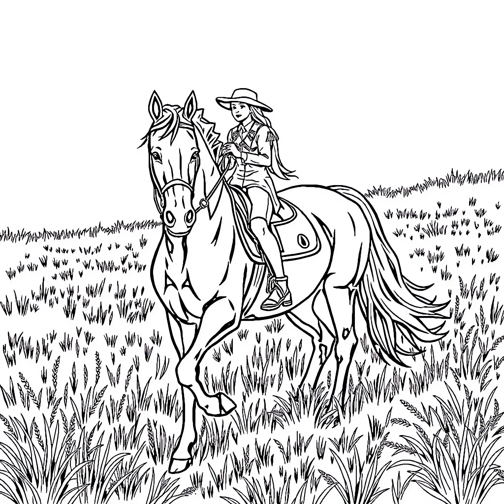 Best Cheval Coloring Pages (Free Printable PDF)