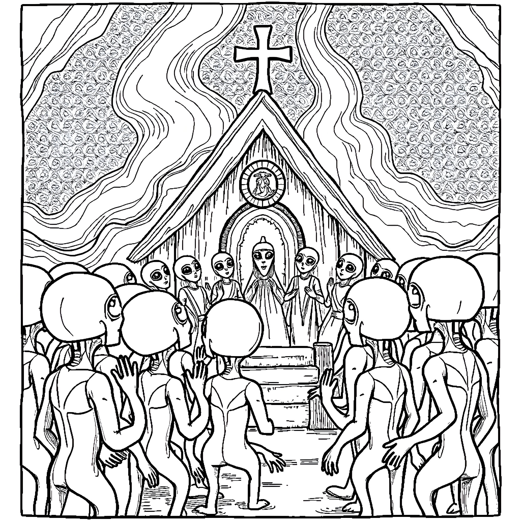 Best Church Coloring Pages (Free Printable PDF)