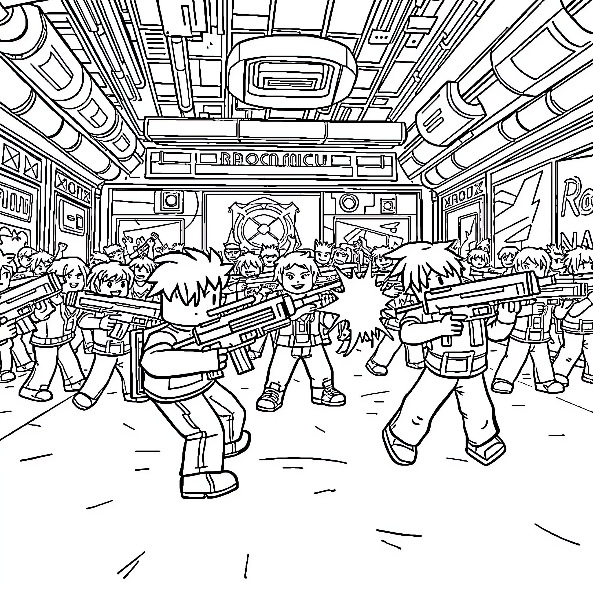 126 Best Roblox Coloring Pages (Free Printable PDFs)
