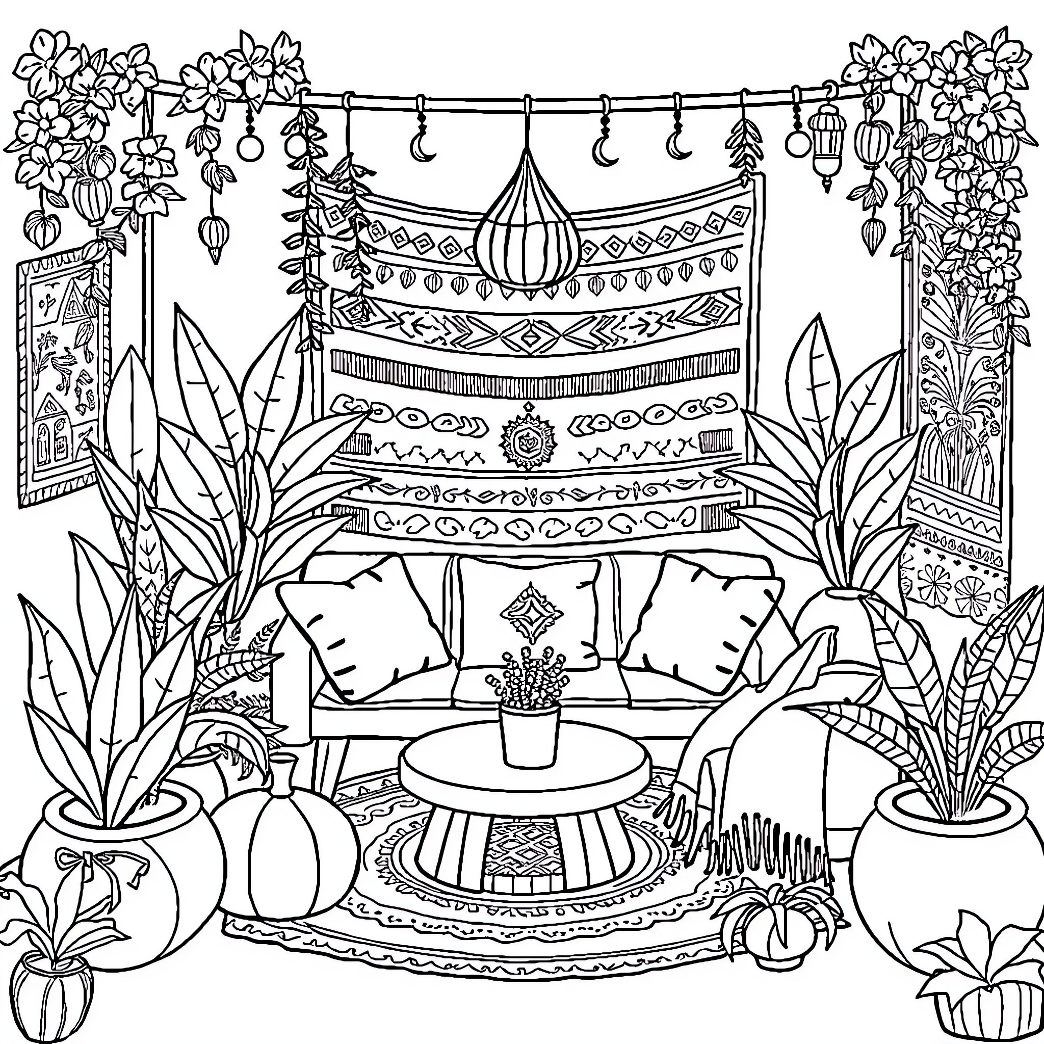 Best Boho Coloring Pages (Free Printable PDF)