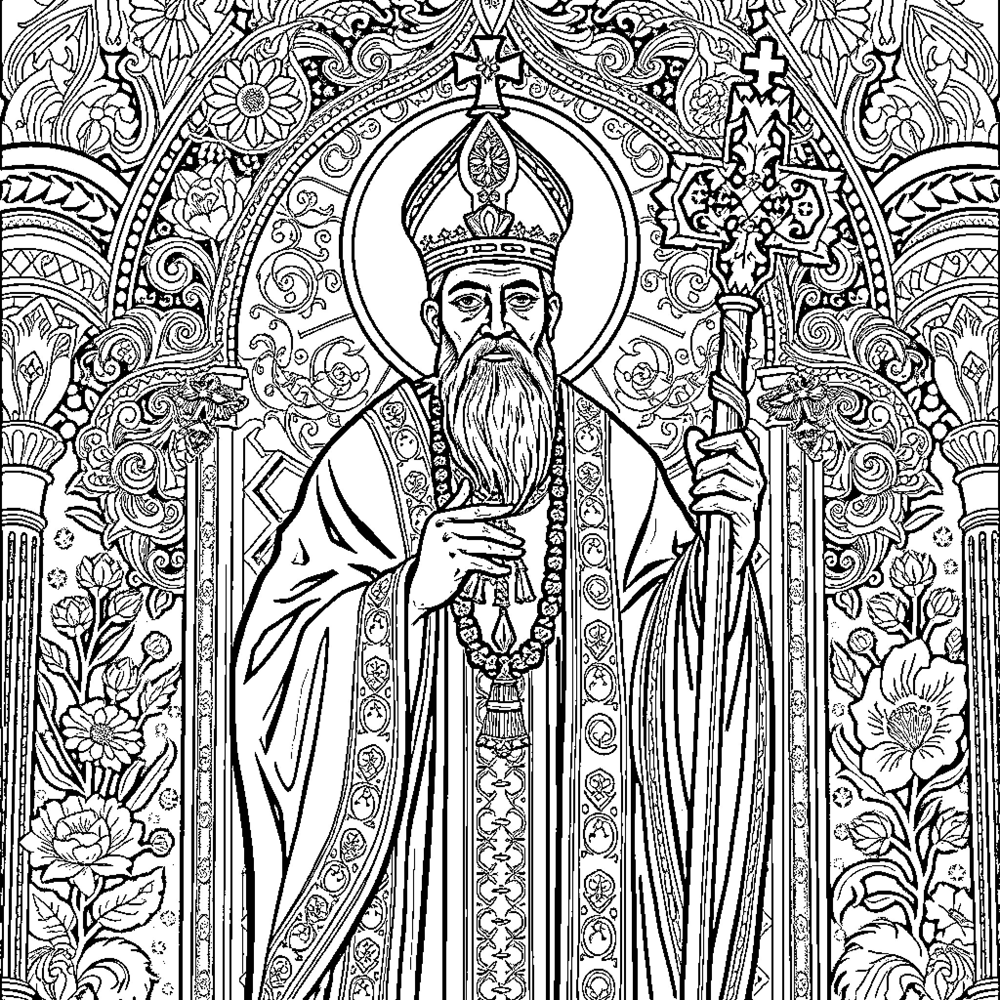 Best Saint Tekle Haimanot Coloring Pages (Free Printable PDF)