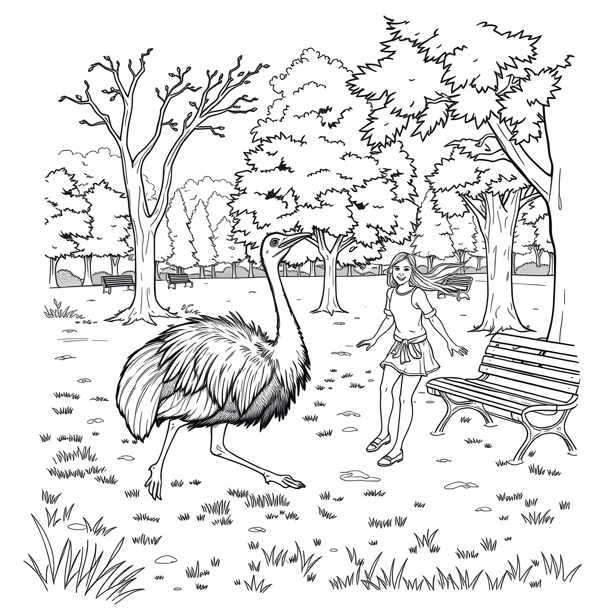 1 Best Emu Coloring Pages (Free Printable PDFs)