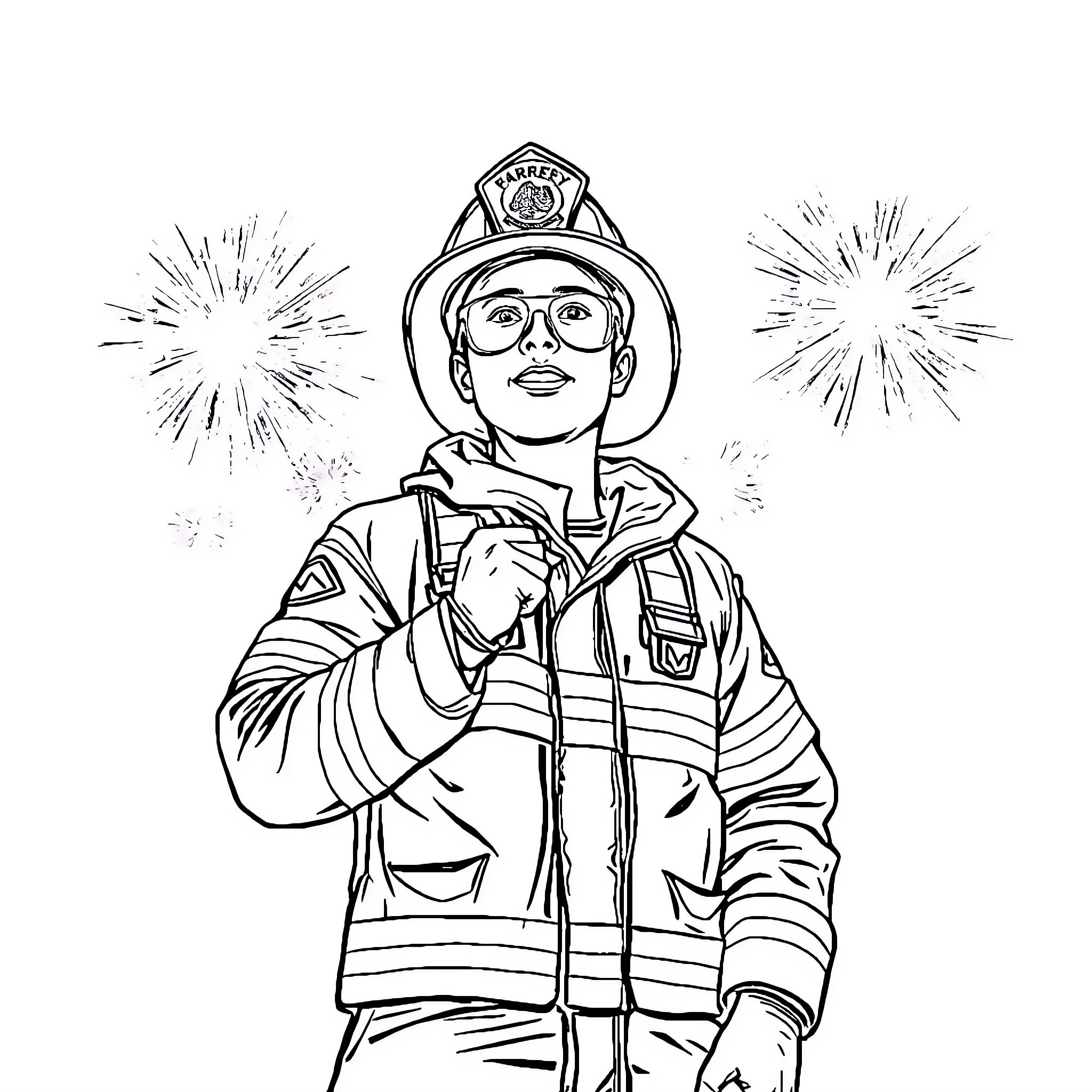 Best Fireman Coloring Pages (Free Printable PDF)