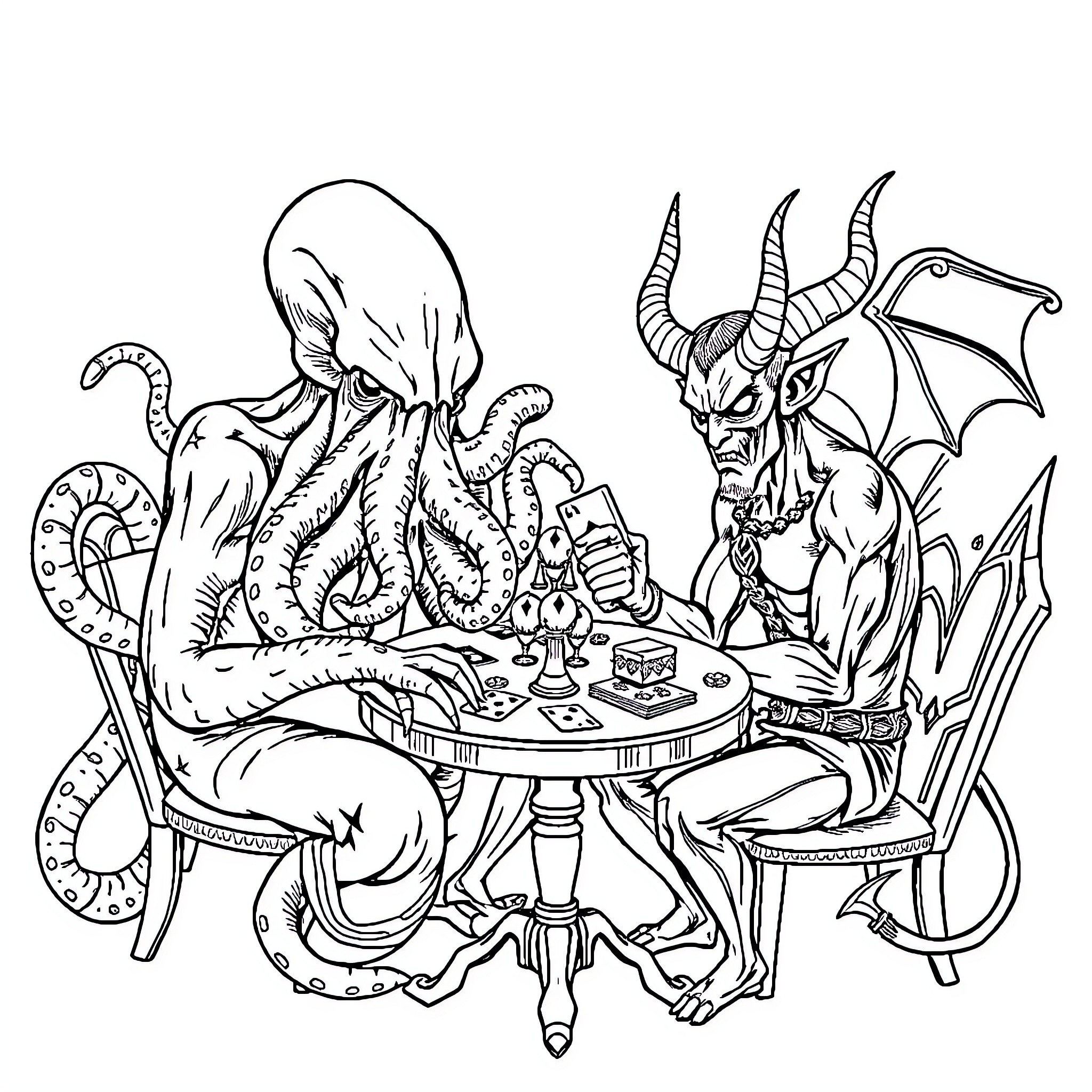 Best Cthulhu Coloring Pages (Free Printable PDF)