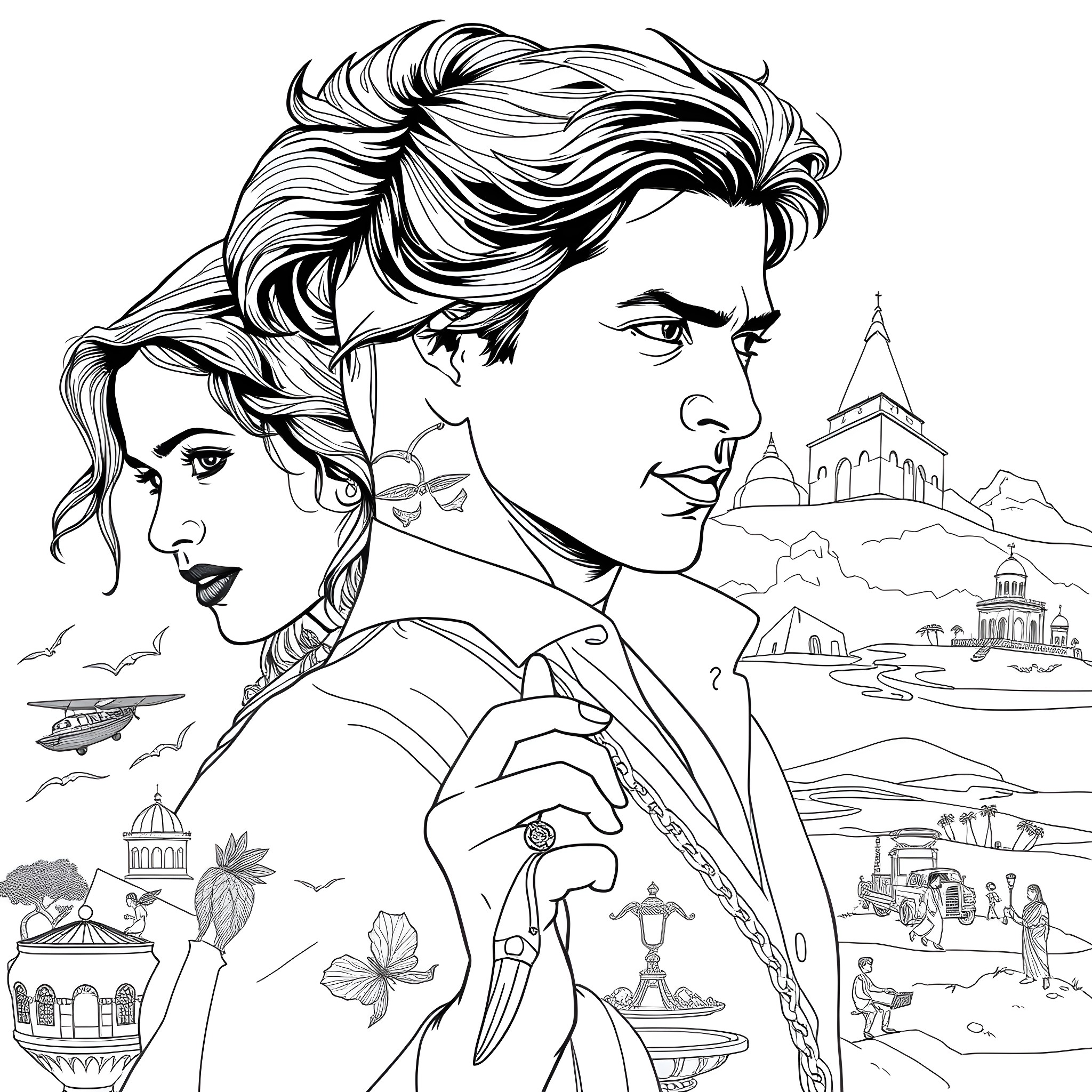 Best Shah Rukh Khan Coloring Pages (Free Printable PDF)