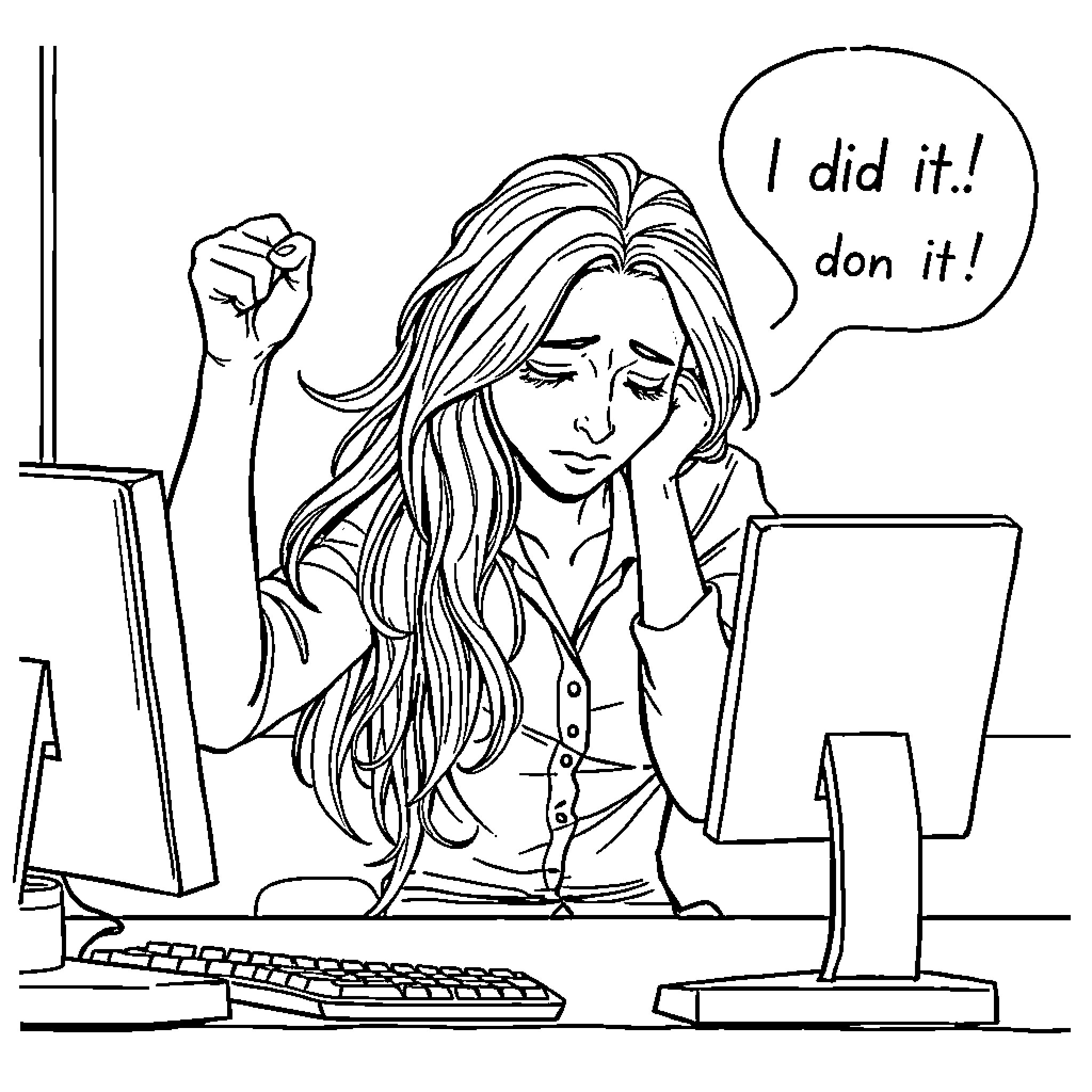 Best Receptionist Coloring Pages (Free Printable PDF)