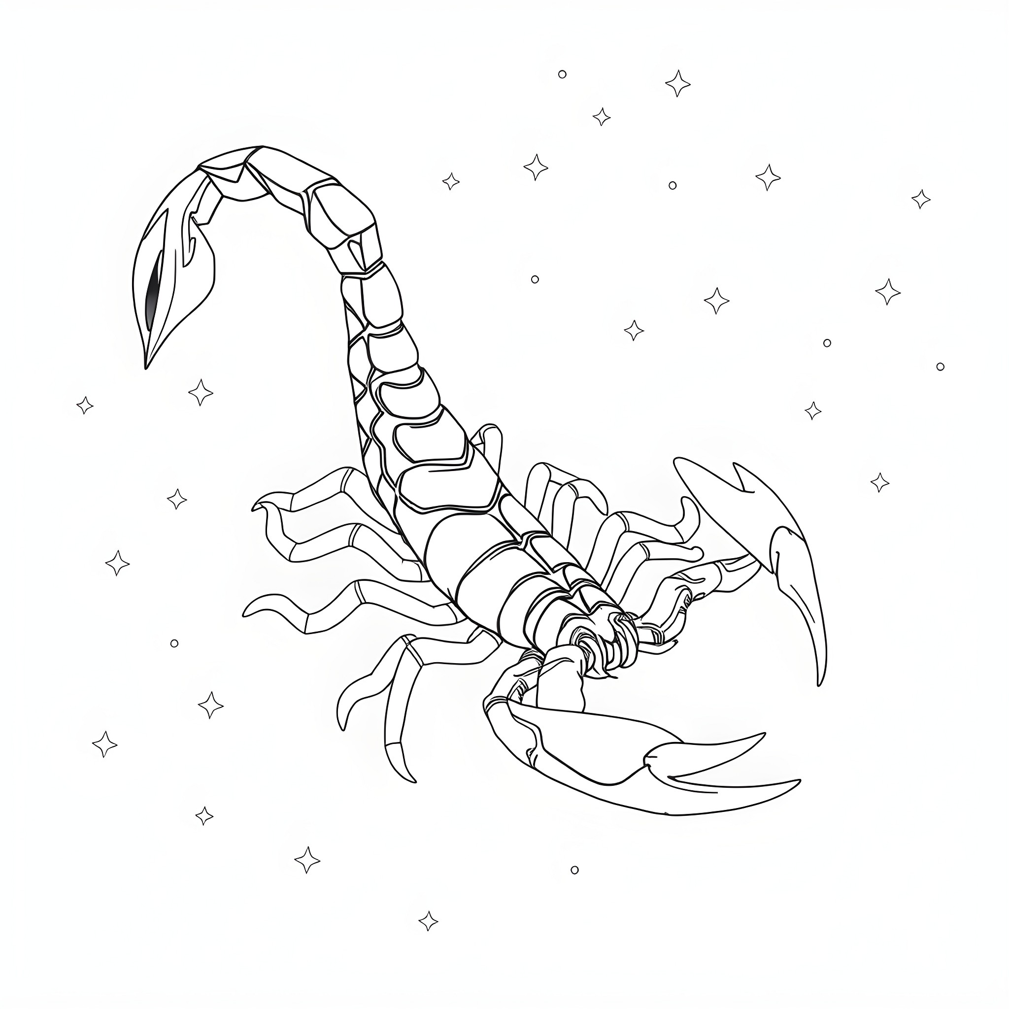 Best Scorpio Coloring Pages (Free Printable PDF)