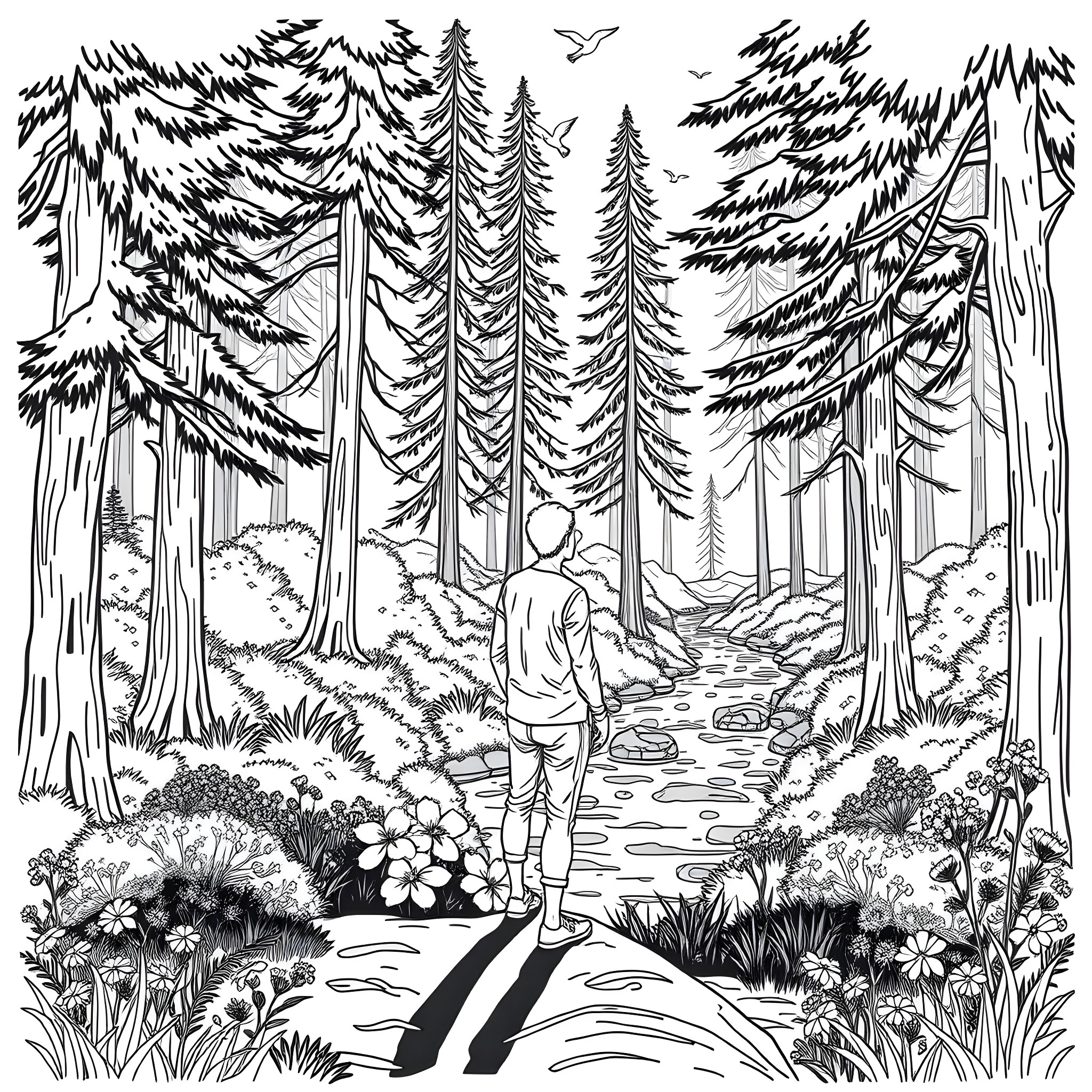 357 Best Person Coloring Pages (Free Printable PDFs)