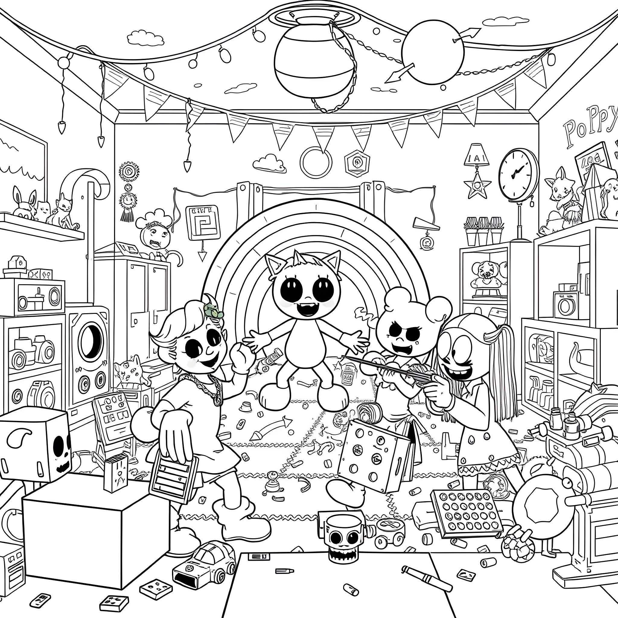 Best Bloop Coloring Pages (Free Printable PDF)